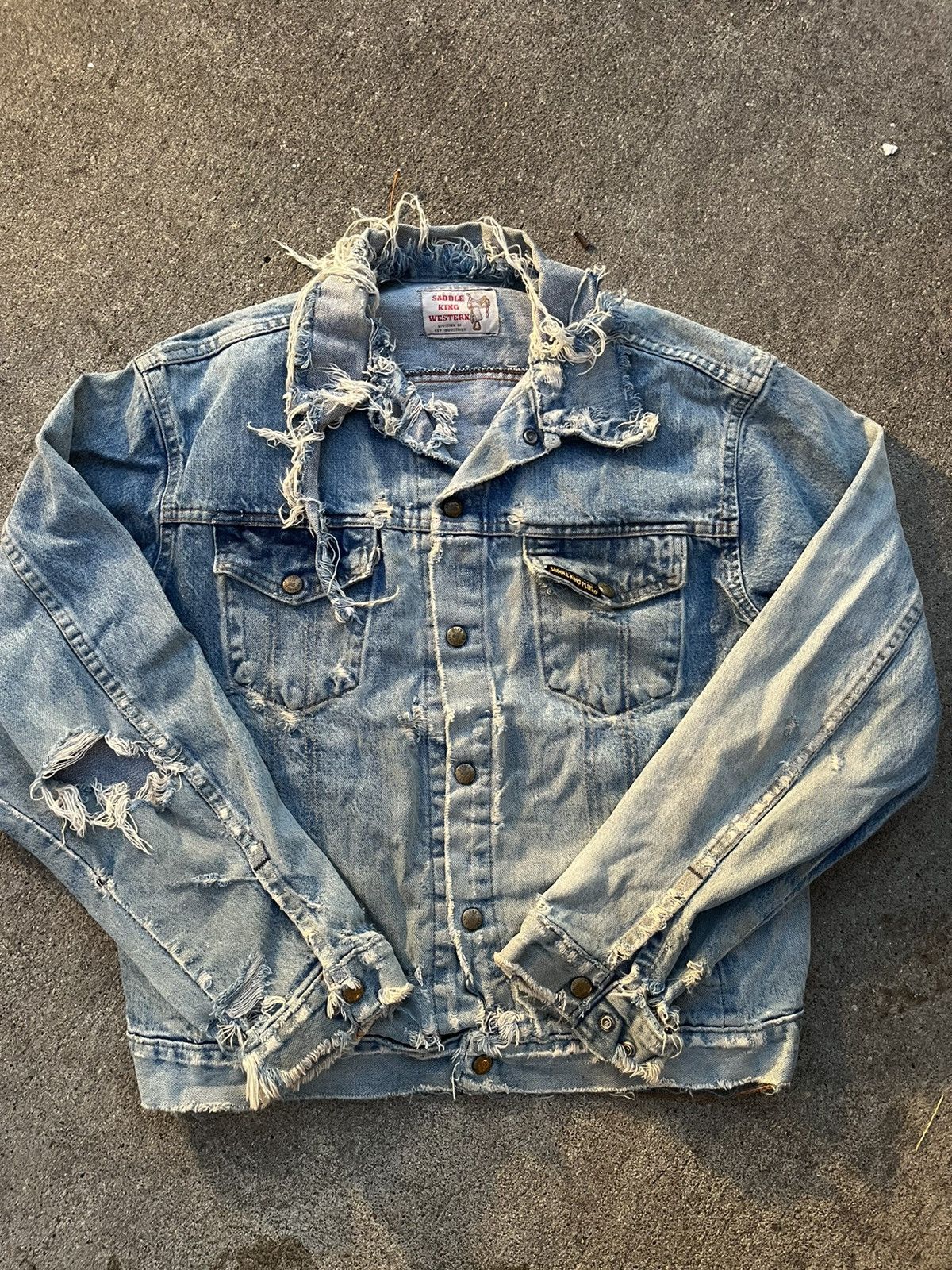 Distressed Denim × Levi's Vintage Clothing × Vintage 80s Distressed ...