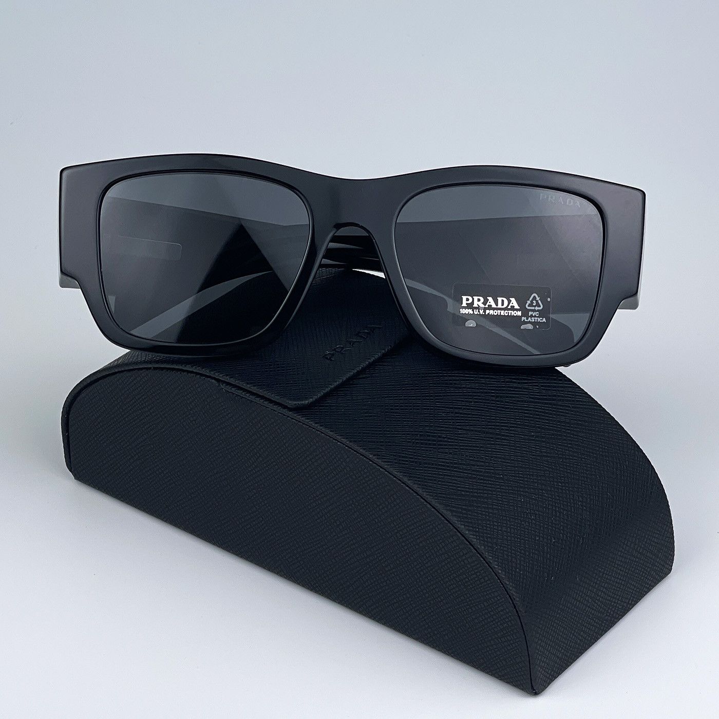 Prada NEW Prada PR10ZS 1AB5S0 Square Unisex Sunglasses | Grailed