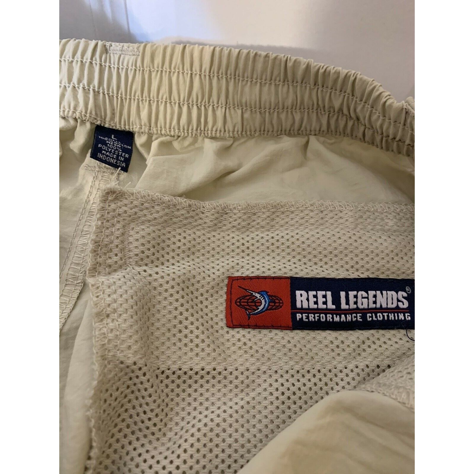 Reel Legends REEL LEGENDS Mackerel Men’s Sz L Convertible Zip Off Khaki ...