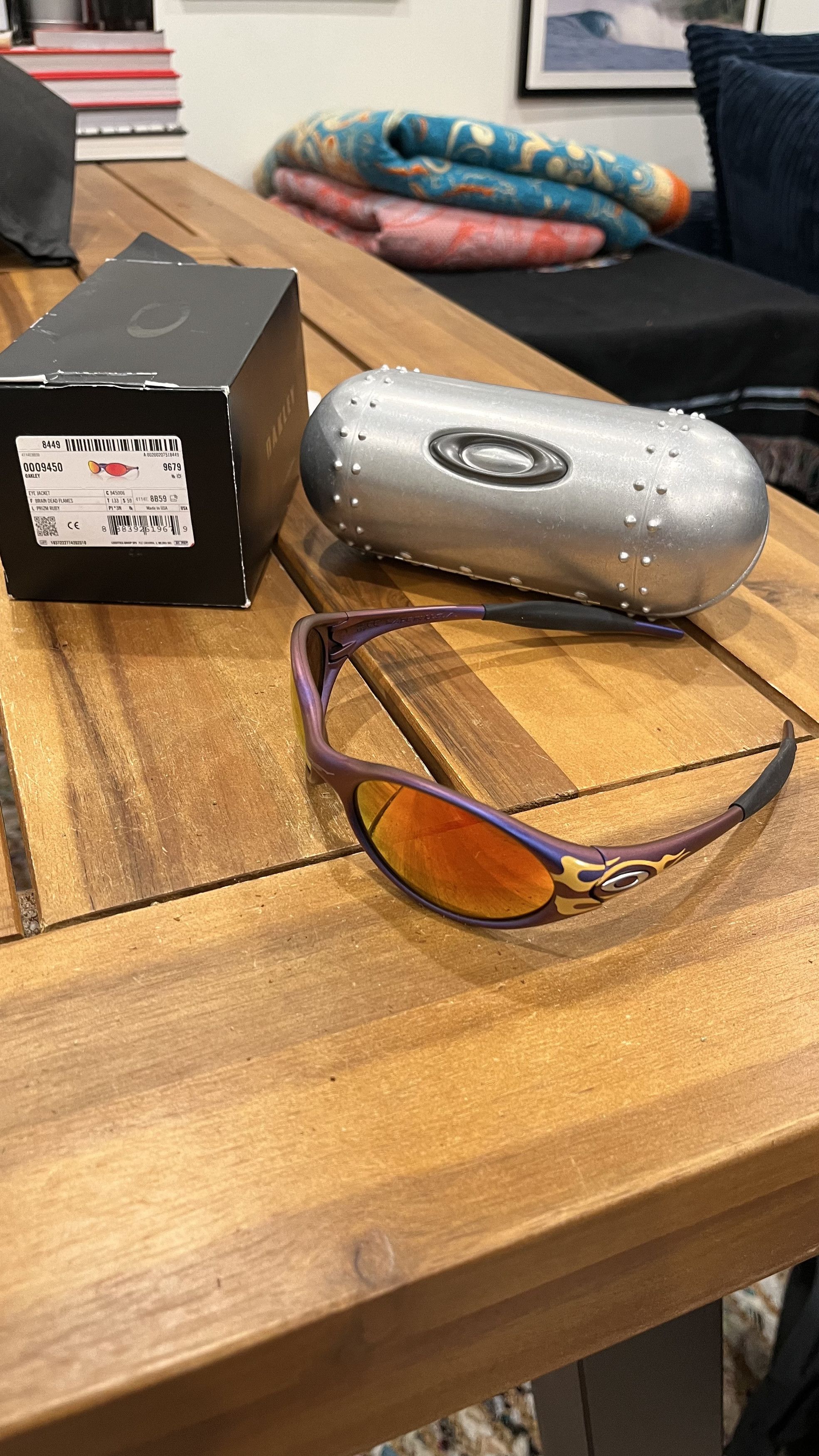 Brain Dead × Oakley Oakley X Brain Dead Flame Eye Jacket | Grailed