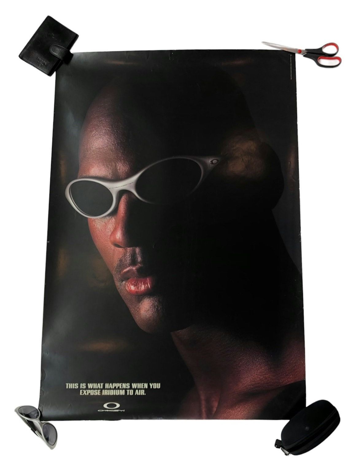Oakley Oakley x Michael Jordan Eye Jacket poster from 1997 | Grailed