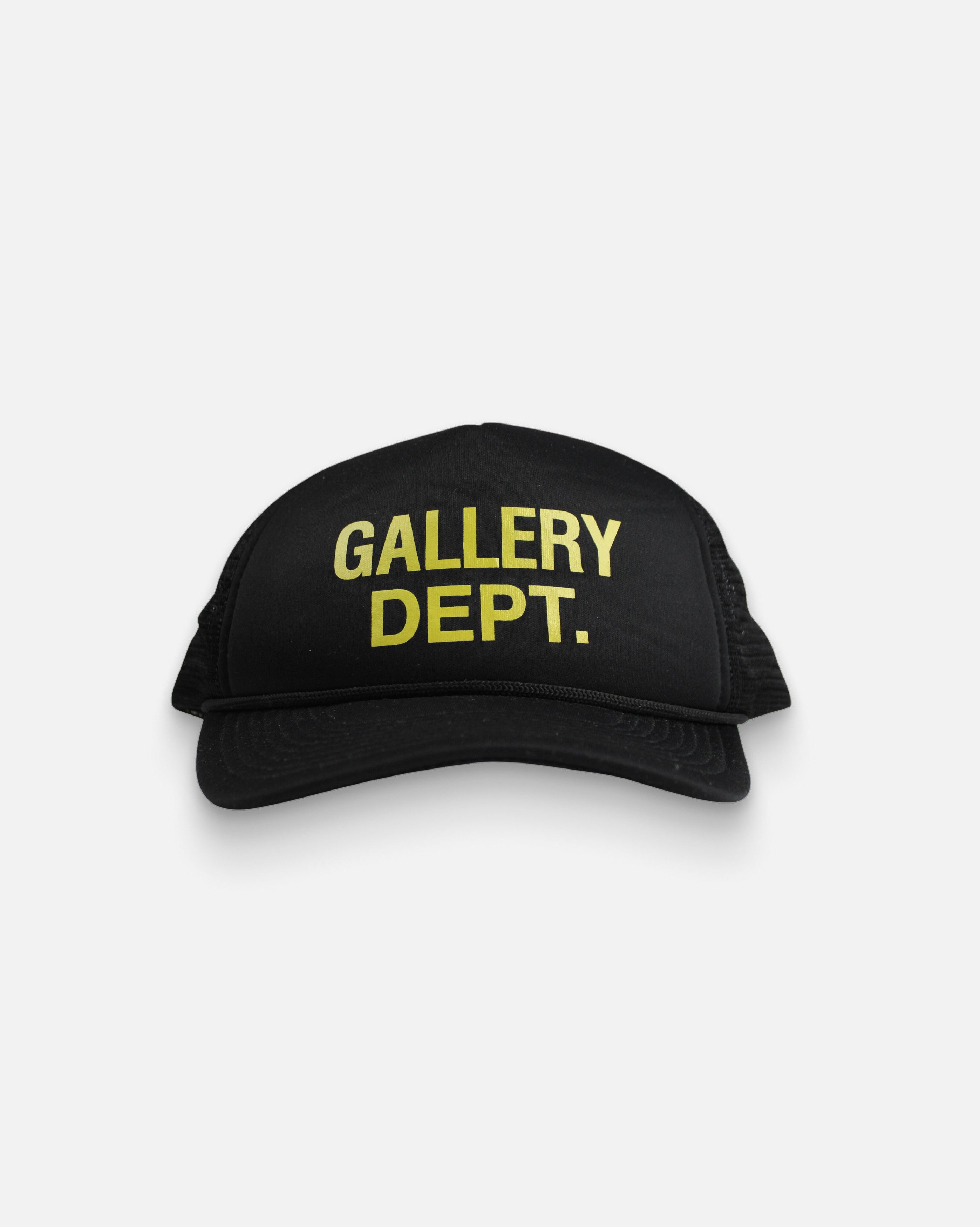 Gallery Dept. Gallery Dept. Yellow Logo Black Cap | Grailed