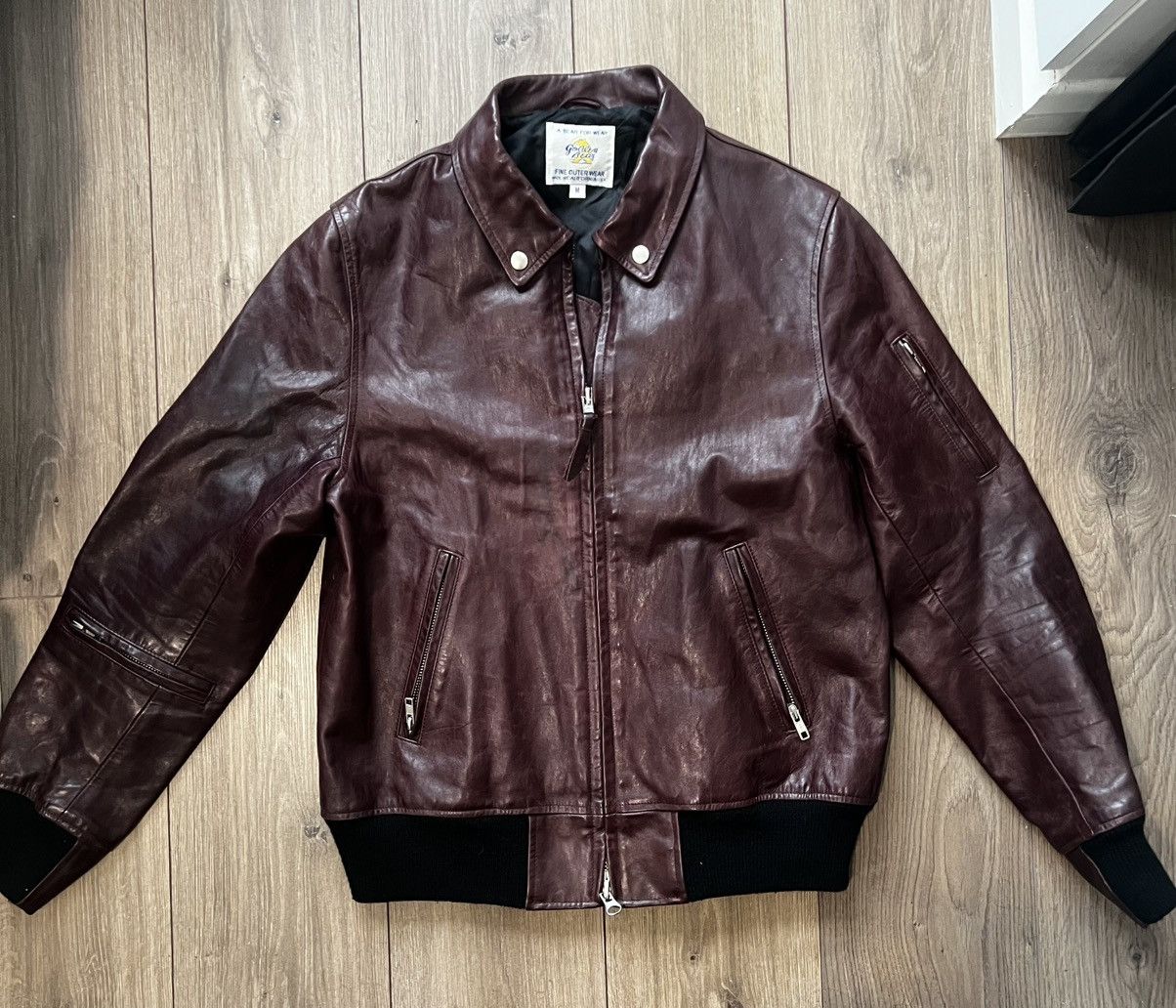Golden Bear × Horween Leather Golden Bear Horween Leather Jacket | Grailed