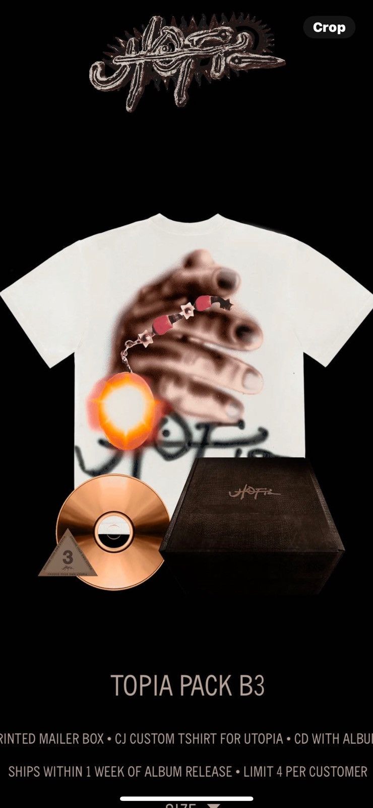 Travis Scott *NEW* Travis Scott “UTOPIA” BOX SET (Medium) | Grailed