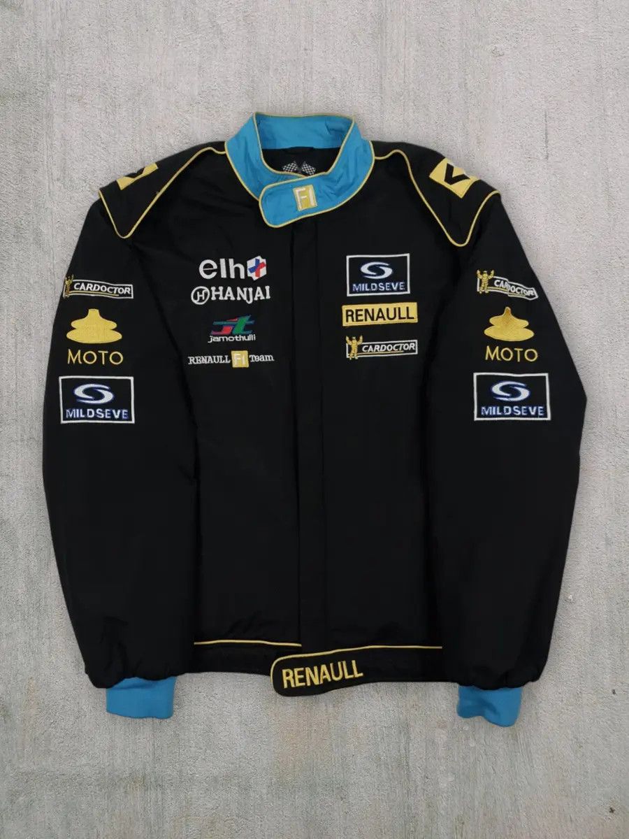 Japanese Brand Vintage Y2K F1 Racing Jacket Putch Japanese Style Bomber ...