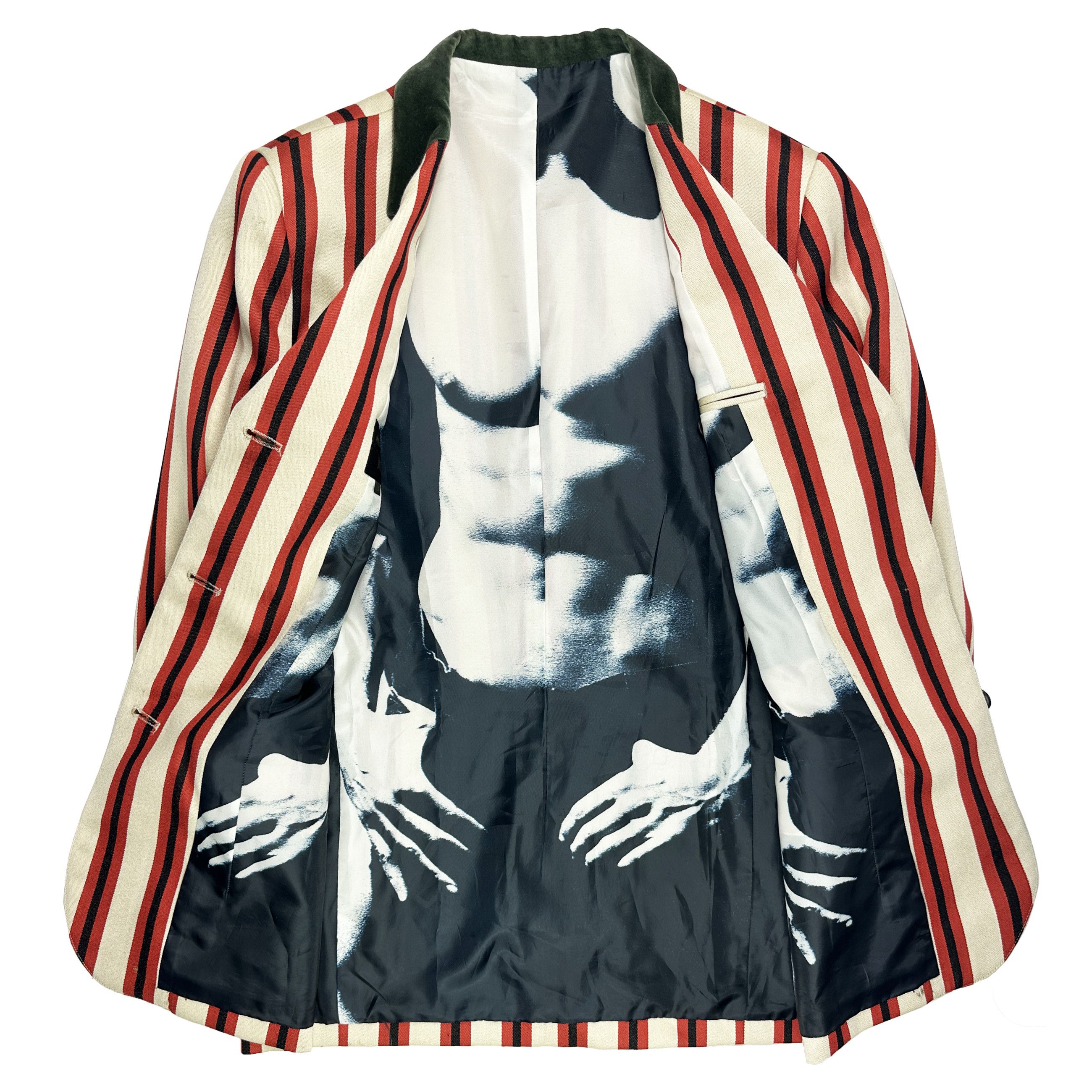 Jean Paul Gaultier AW92 Tromp L'oeil Muscle Jacket | Grailed