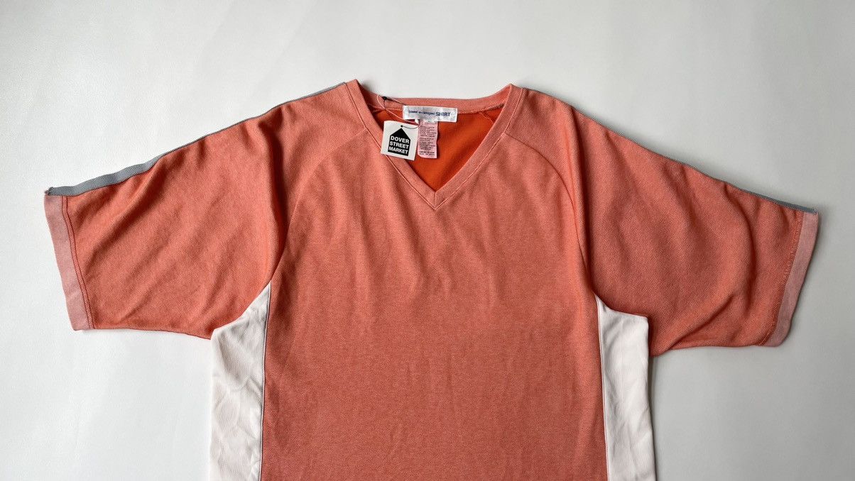 Comme des Garcons Inside Out Football Shirt | Grailed