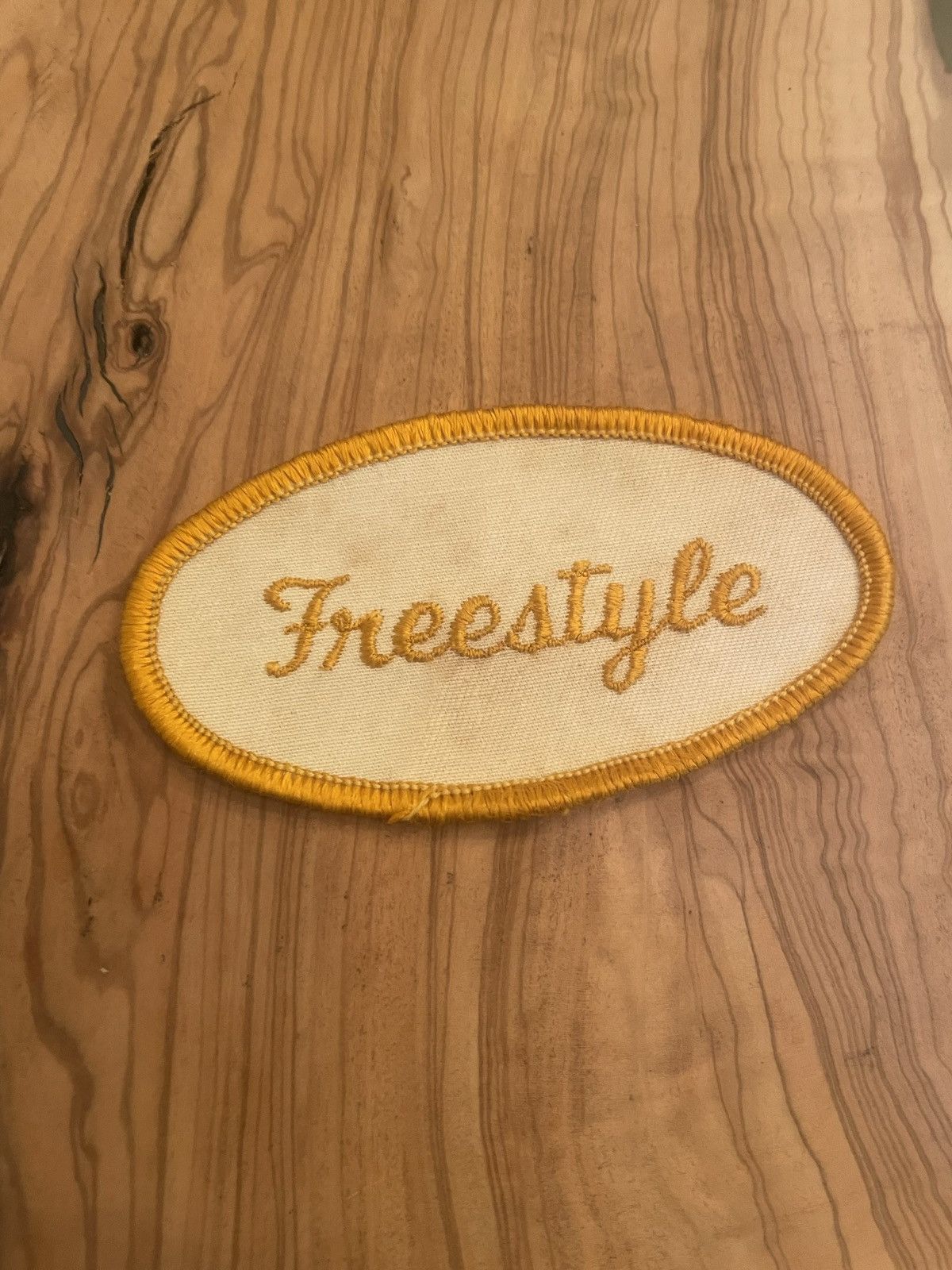 Vintage Vintage 70s “Freestyle” Cursive Sew On Name-tag Patch | Grailed