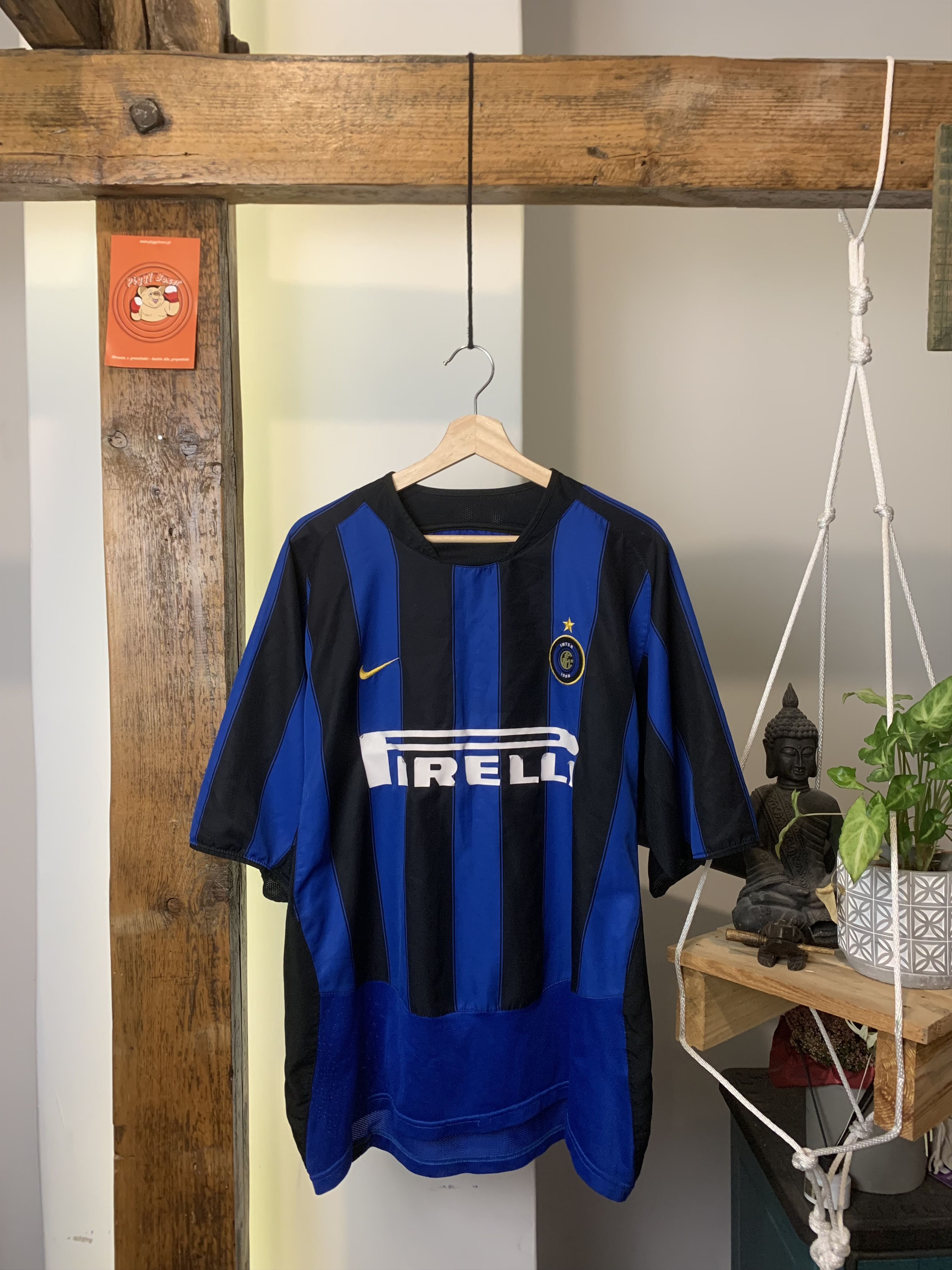 Nike × Soccer Jersey × Vintage Nike Inter Milan 2003-04 Home Kit | Grailed