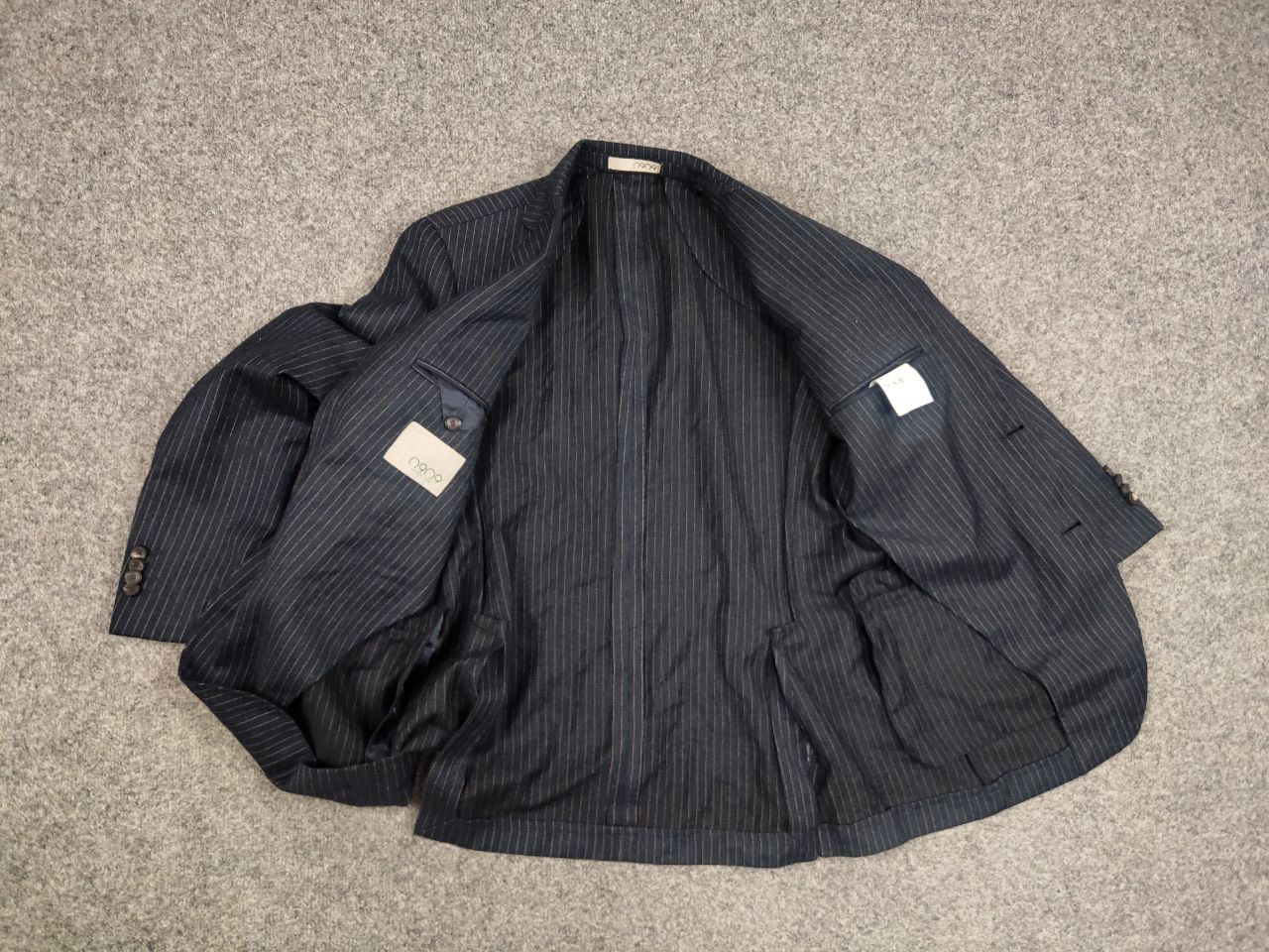 Designer × Luxury × Streetwear 0909 Fatto in Italy Design Blue Striped ...