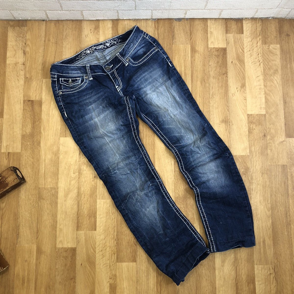 True Religion FIRE HYPE FLARED DENIM PANTS JEANS DISTRESSED STYLE TRUE ...