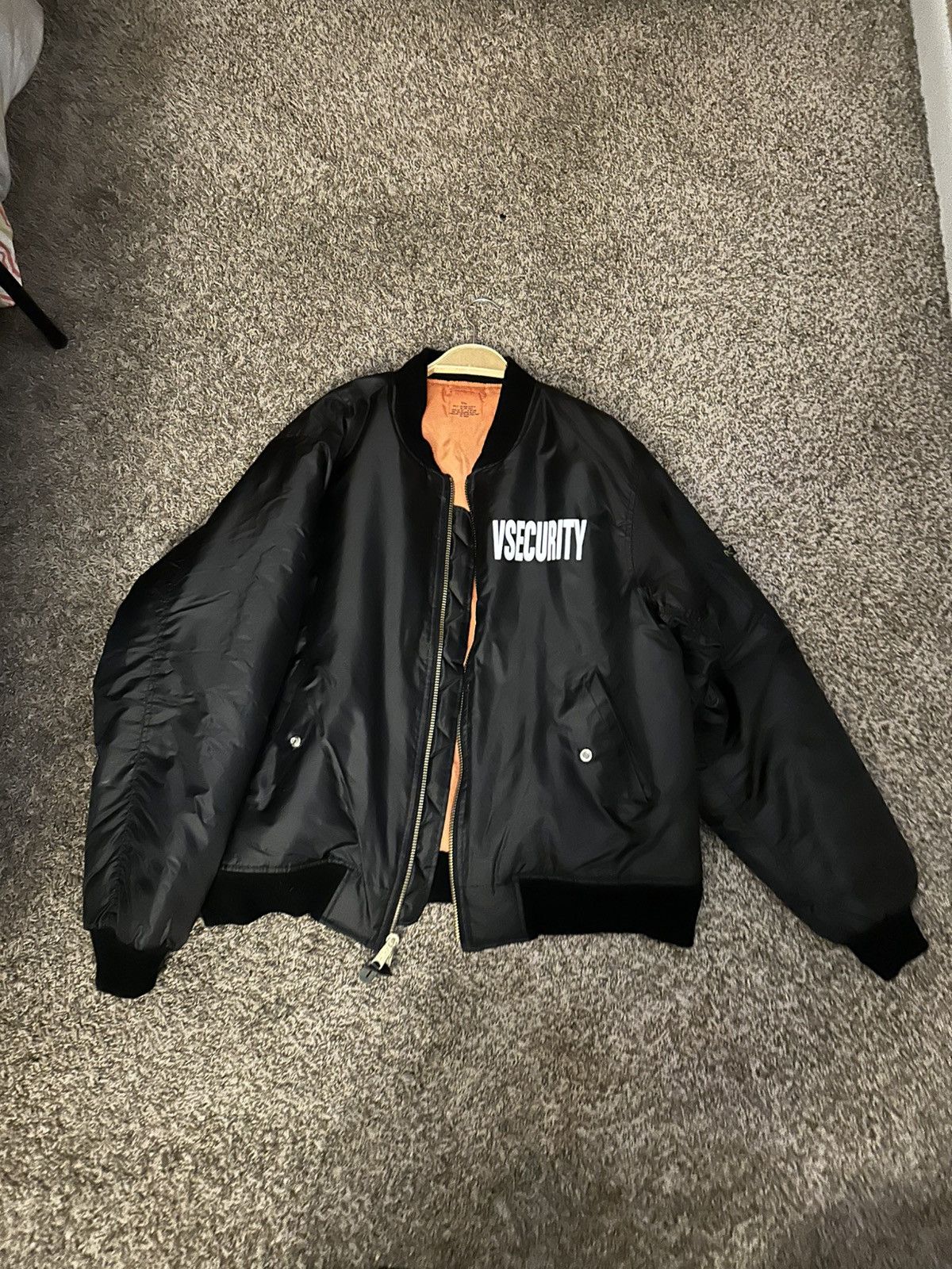 Playboi Carti VSECURITY Bomber Jacket | Grailed