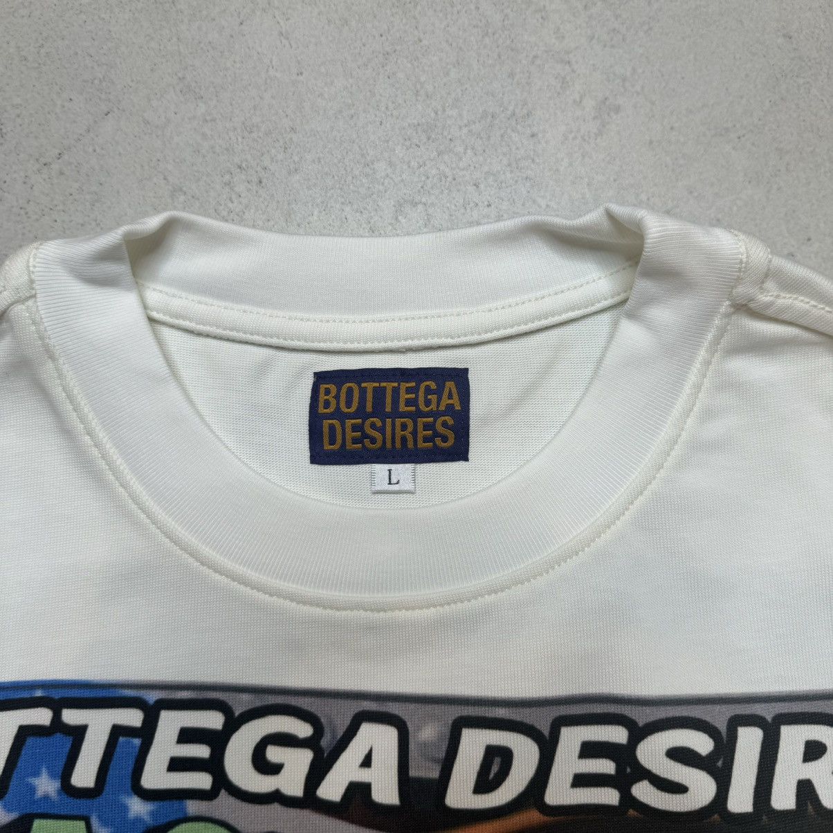 Streetwear Bottega Desires Race T-Shirt LARGE | Grailed