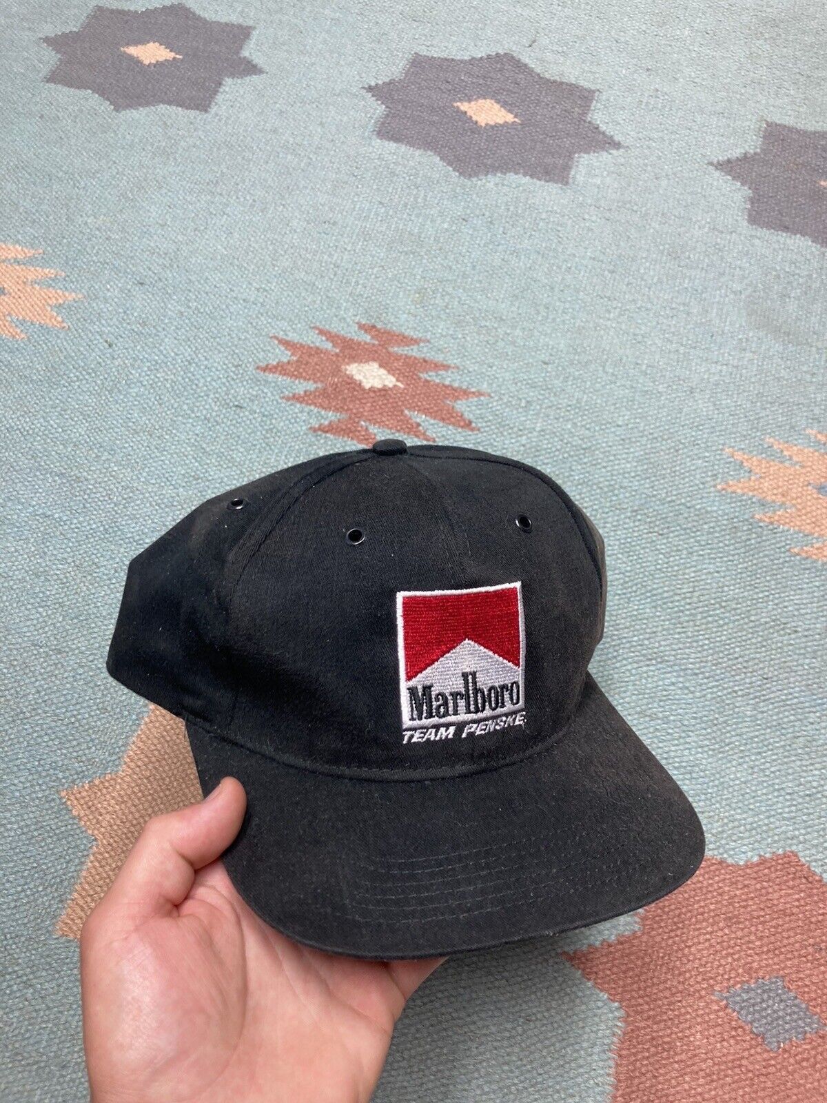 Vintage Vintage Marlboro racing hat team penske faded distressed | Grailed