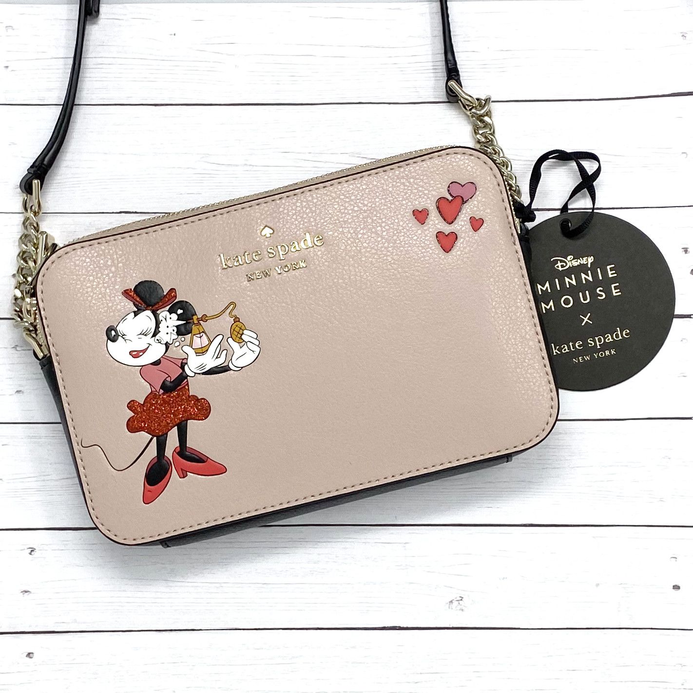 Disney NWT Limited Edition Minnie Mouse Leather Crossbody | Grailed