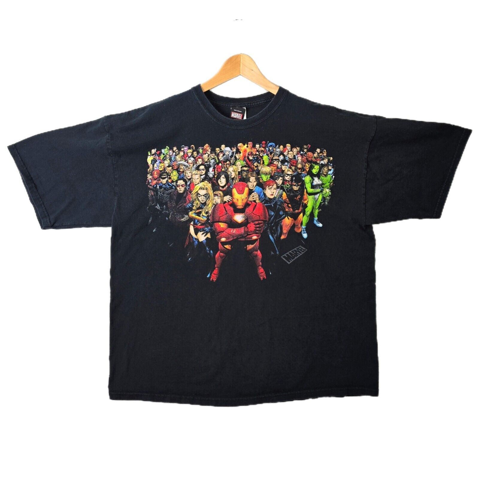 Marvel Comics Marvel Comics Mad Engine Shirt XXL Iron Man X-Men Spider ...
