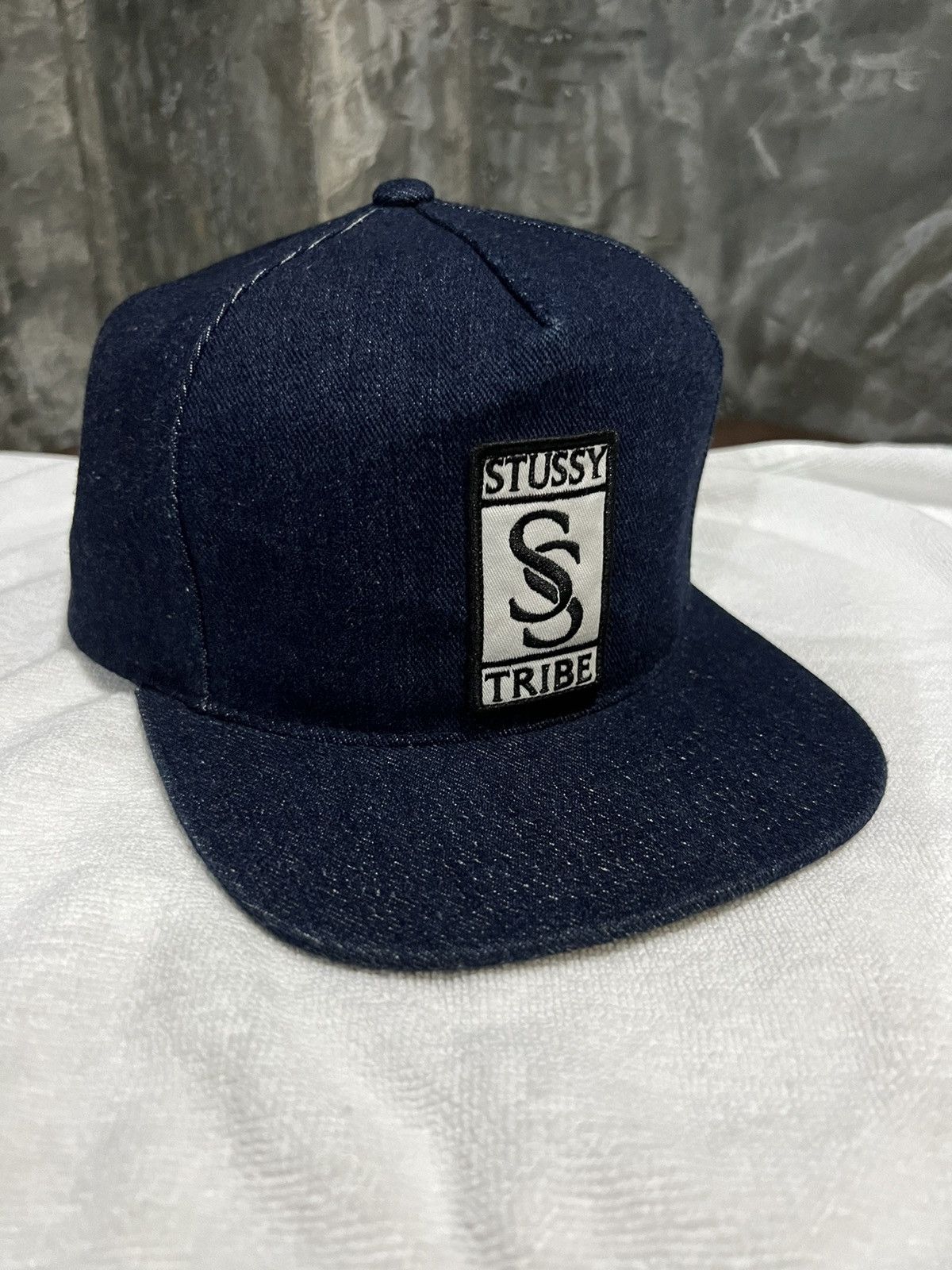 Stussy Stussy Tribe Denim Snapback Cap | Grailed
