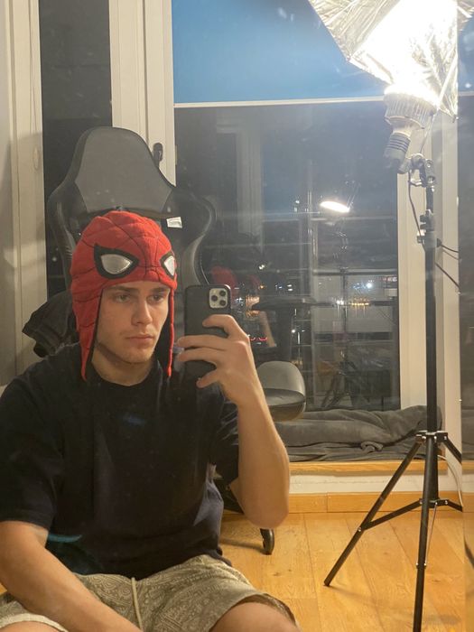 Gap Vintage Marvel x Gap Spider-man Ushanka hat y2k balaclava | Grailed
