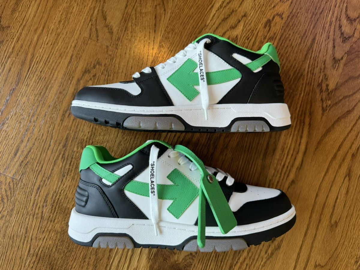 Off-White × Virgil Abloh 9 Off-White Out of Office Green Black OOO 42 ...