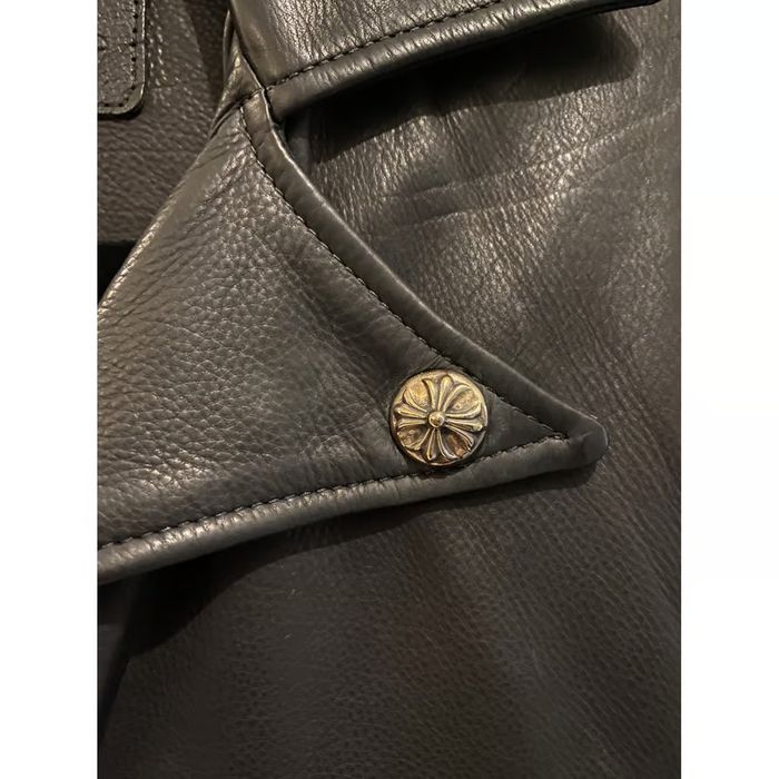 Chrome Hearts Chrome Hearts Leather Jacket | Grailed