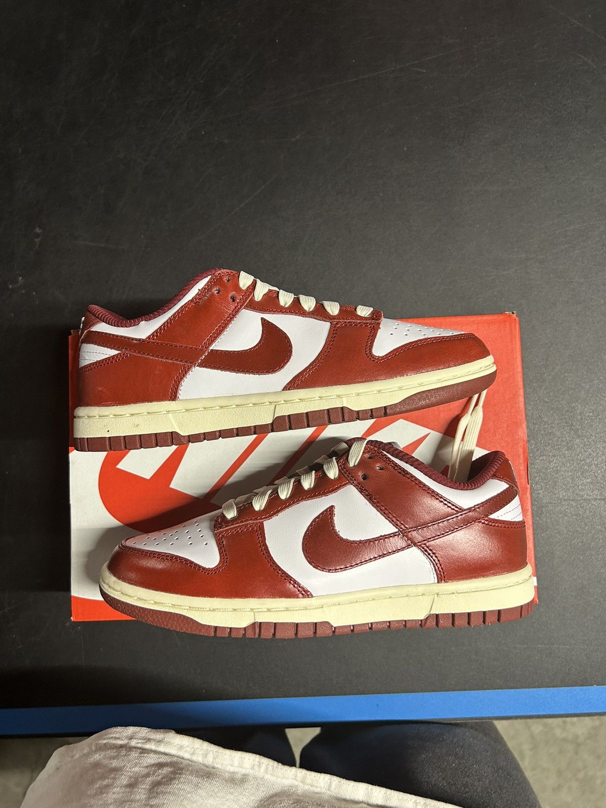 Nike Nike dunk vintage red | Grailed