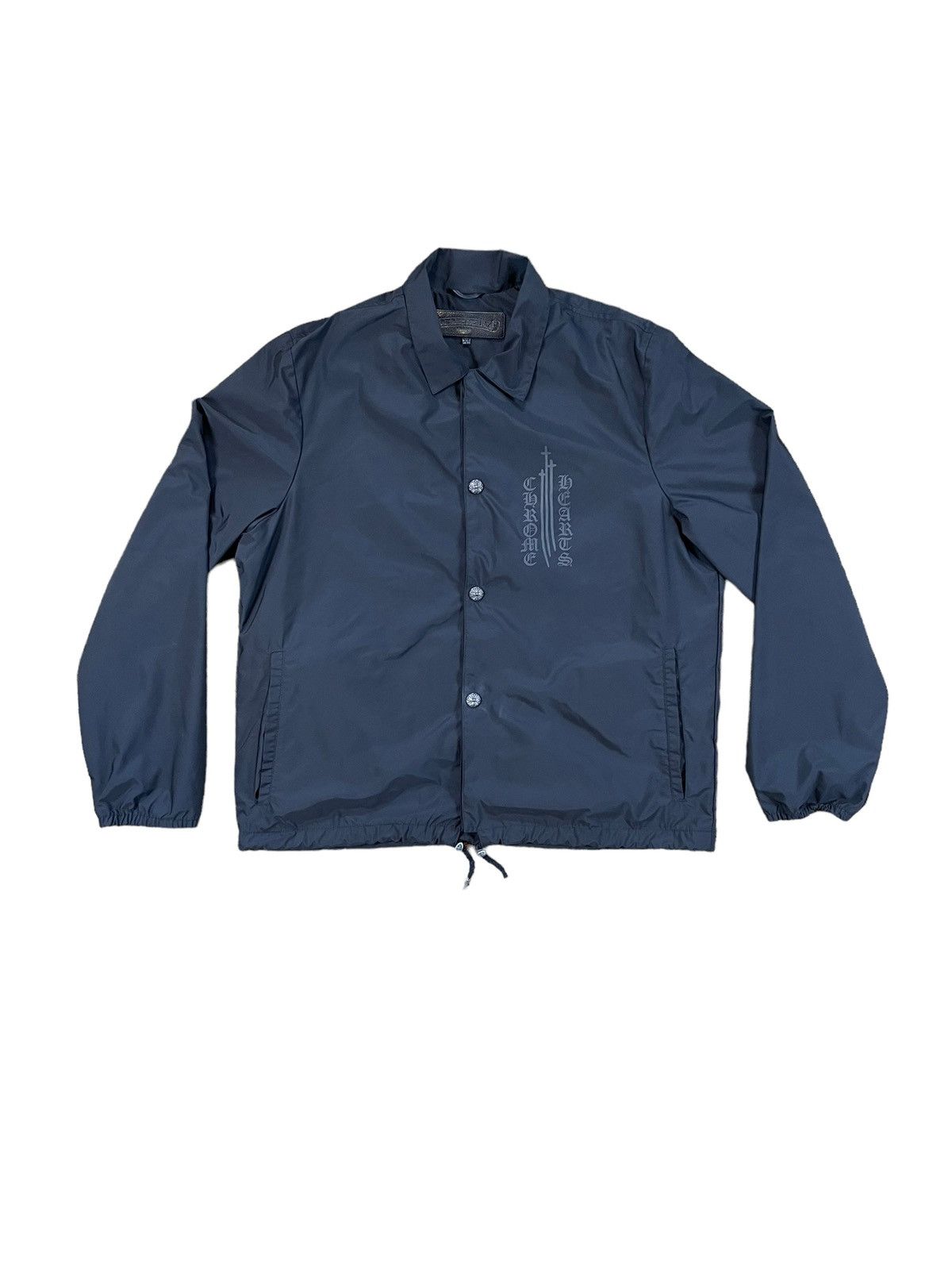 Chrome Hearts Sterling Silver Detailed Nylon Riggins Coaches Jacket ...