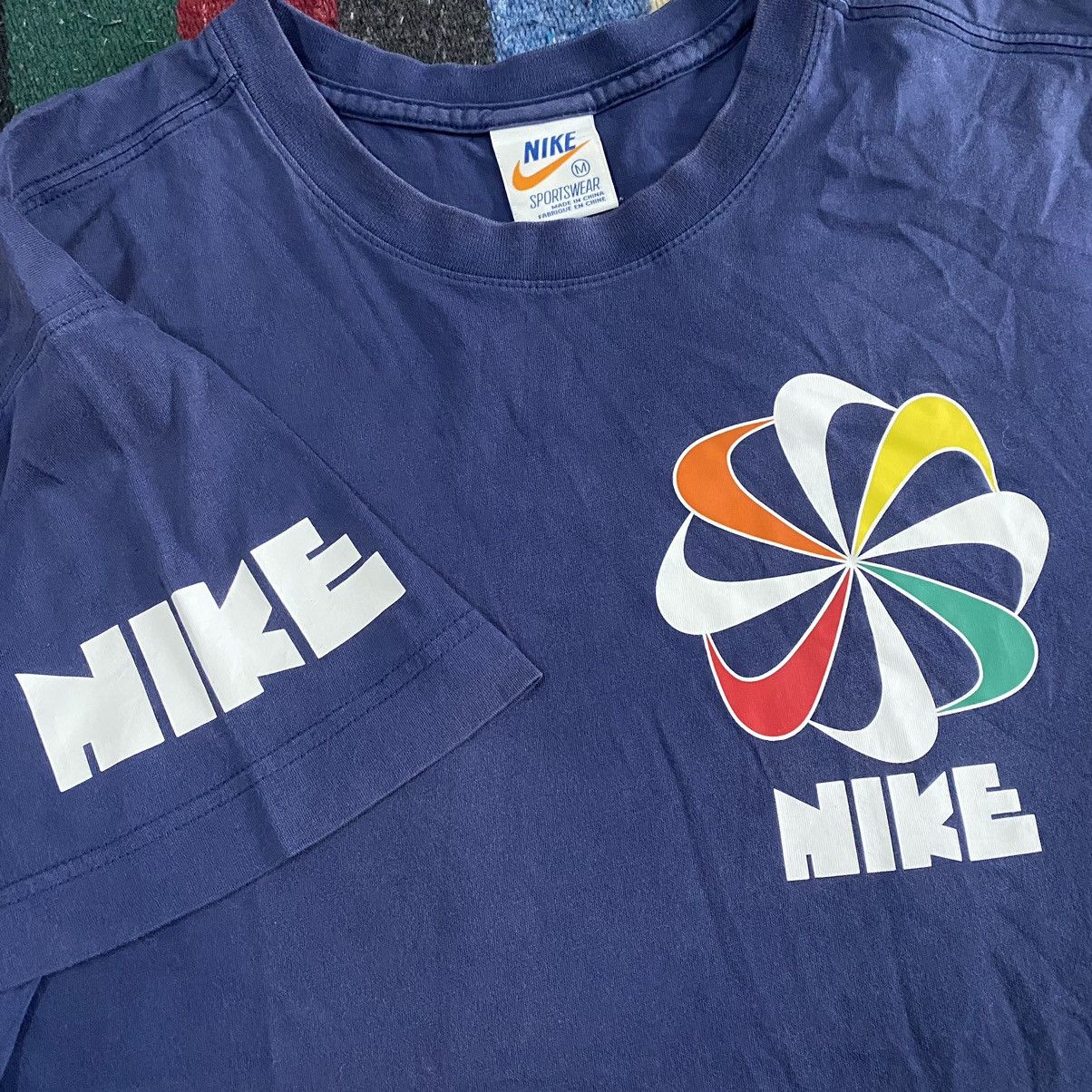 Nike × Nike ACG × Vintage VINTAGE Y2K NIKE PINWHEEL T-SHIRT | Grailed
