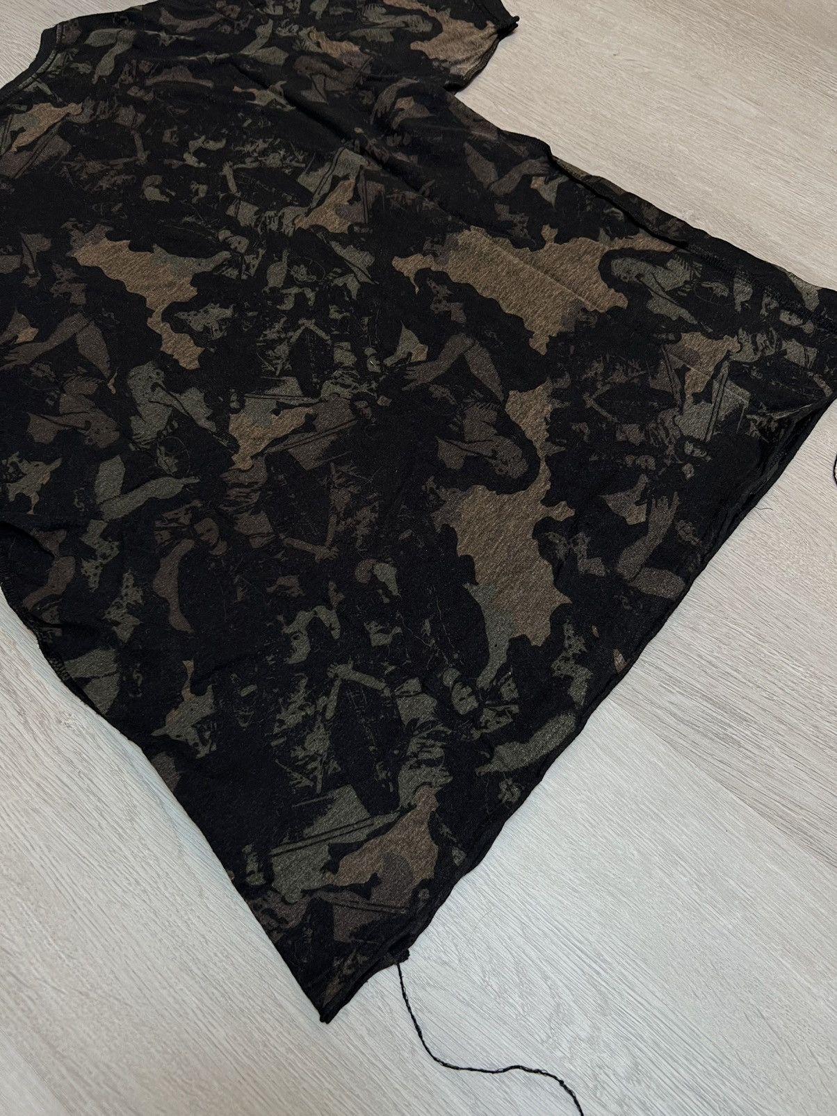 Undercover SS03 SCAB Undercover Public Enemy Camouflage Tee | Grailed