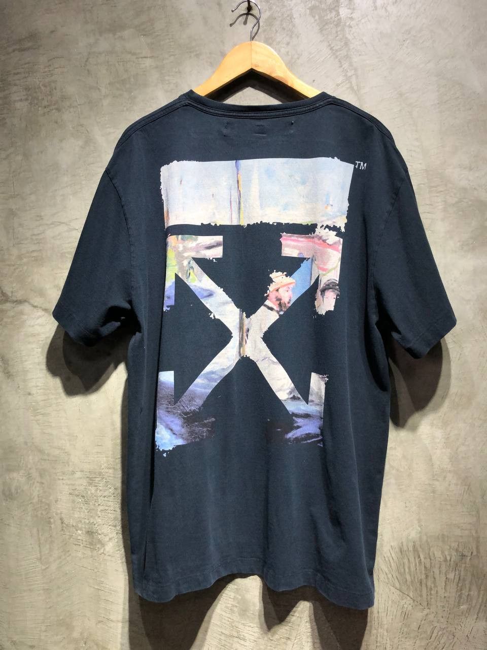 Off-White Off-white oil painting arrows tee | Grailed