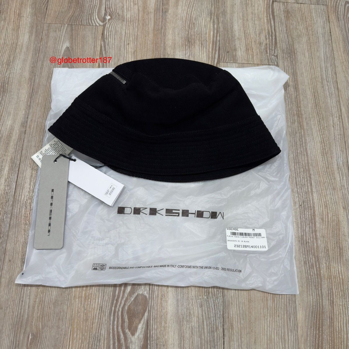 Rick Owens Rick Owens DRKSHDW Gilligan Bucket Hat 🚫READ DESCRIPTION🚫 ...