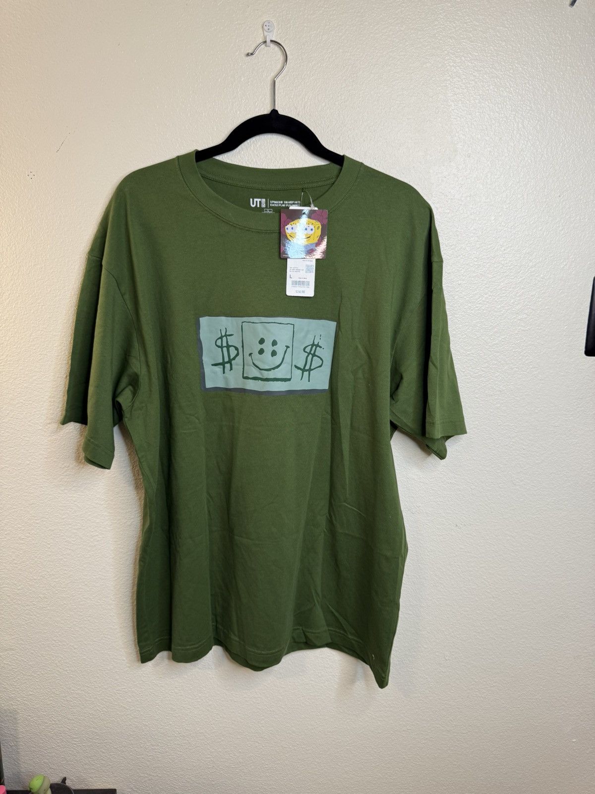 Cactus Plant Flea Market × Uniqlo Spongebob Sqaurepants Uniqlo CPFM Tee ...