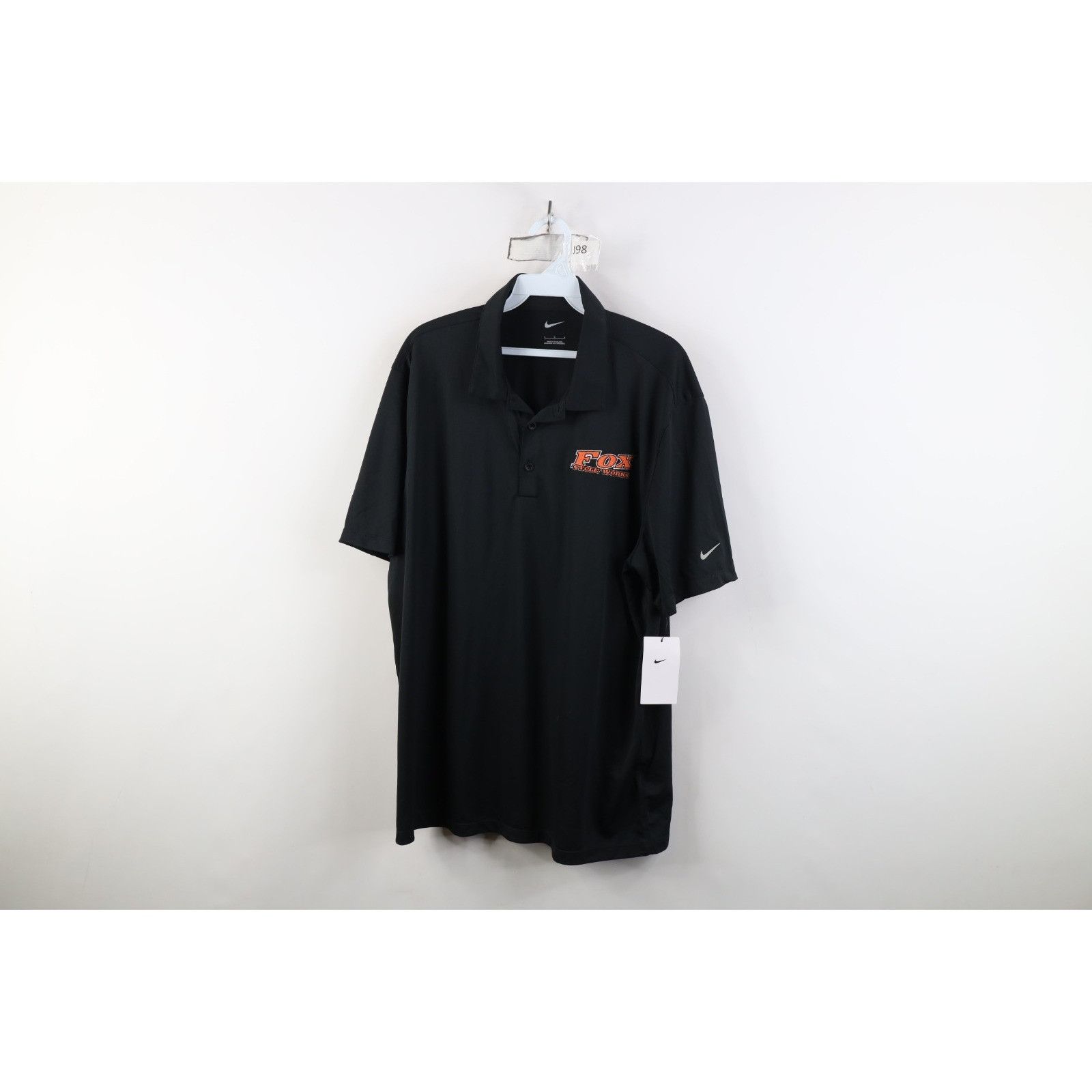 Nike New Nike Fox Cycle Works Motorcycle Knit Golf Polo | Grailed