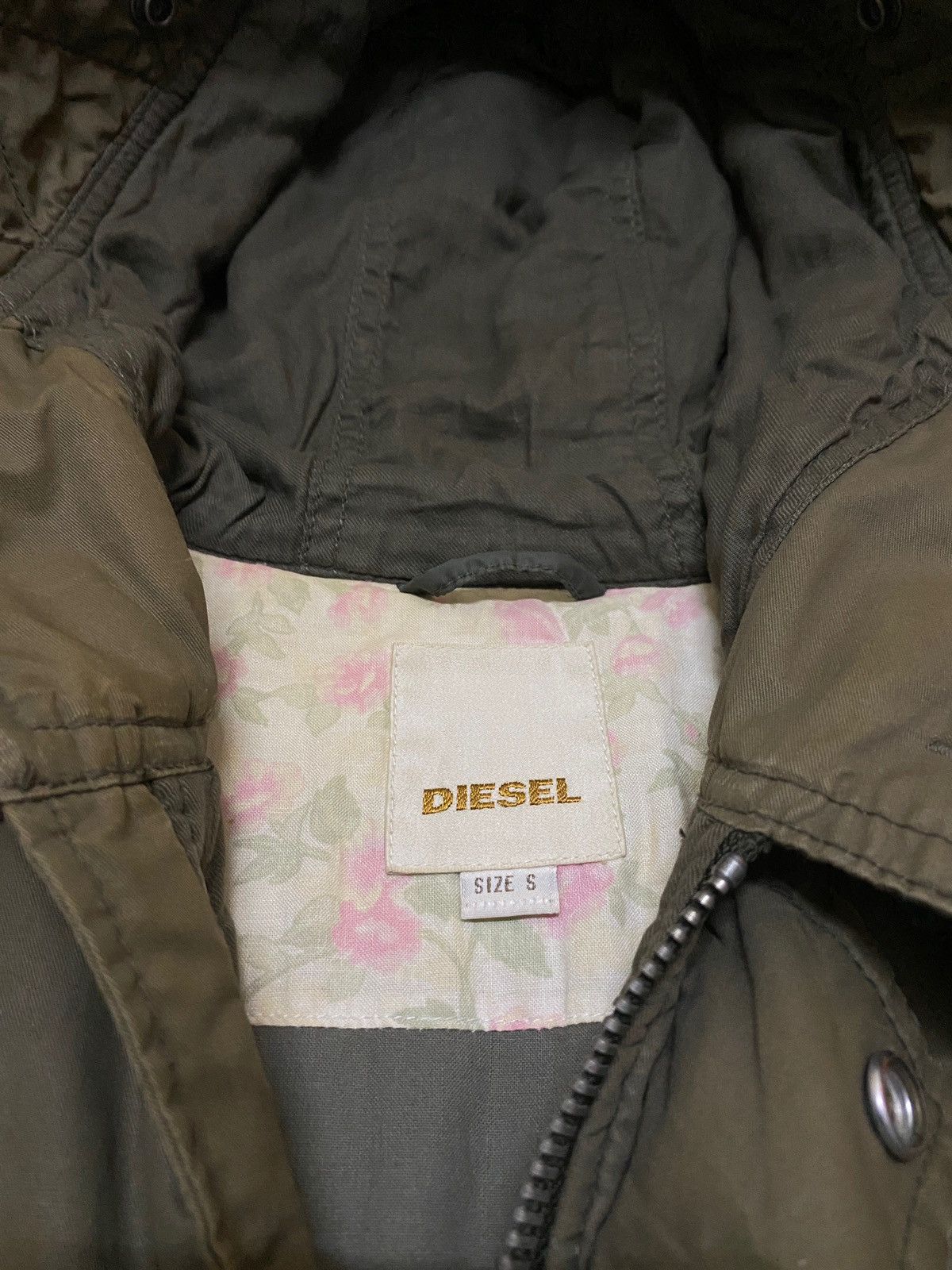 Diesel Rare Design Vintage Brand Diesel Army Bomber Jacket 2000s | Grailed