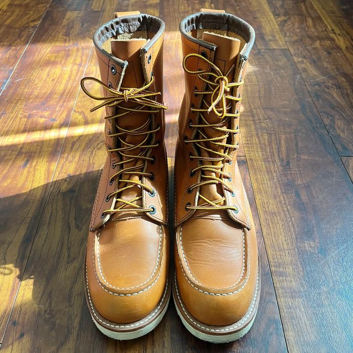 Red Wing Redwing Traction Tred 8-inch Moc Toe Boots | Grailed
