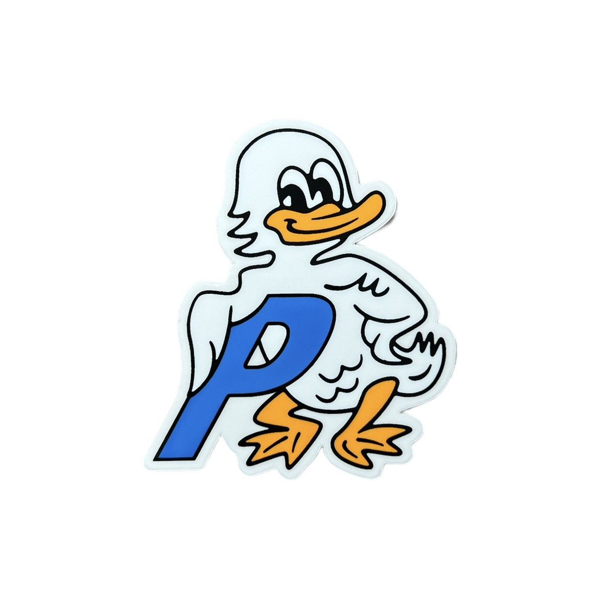 Palace × Stickers Palace Duck Out Sticker | Grailed