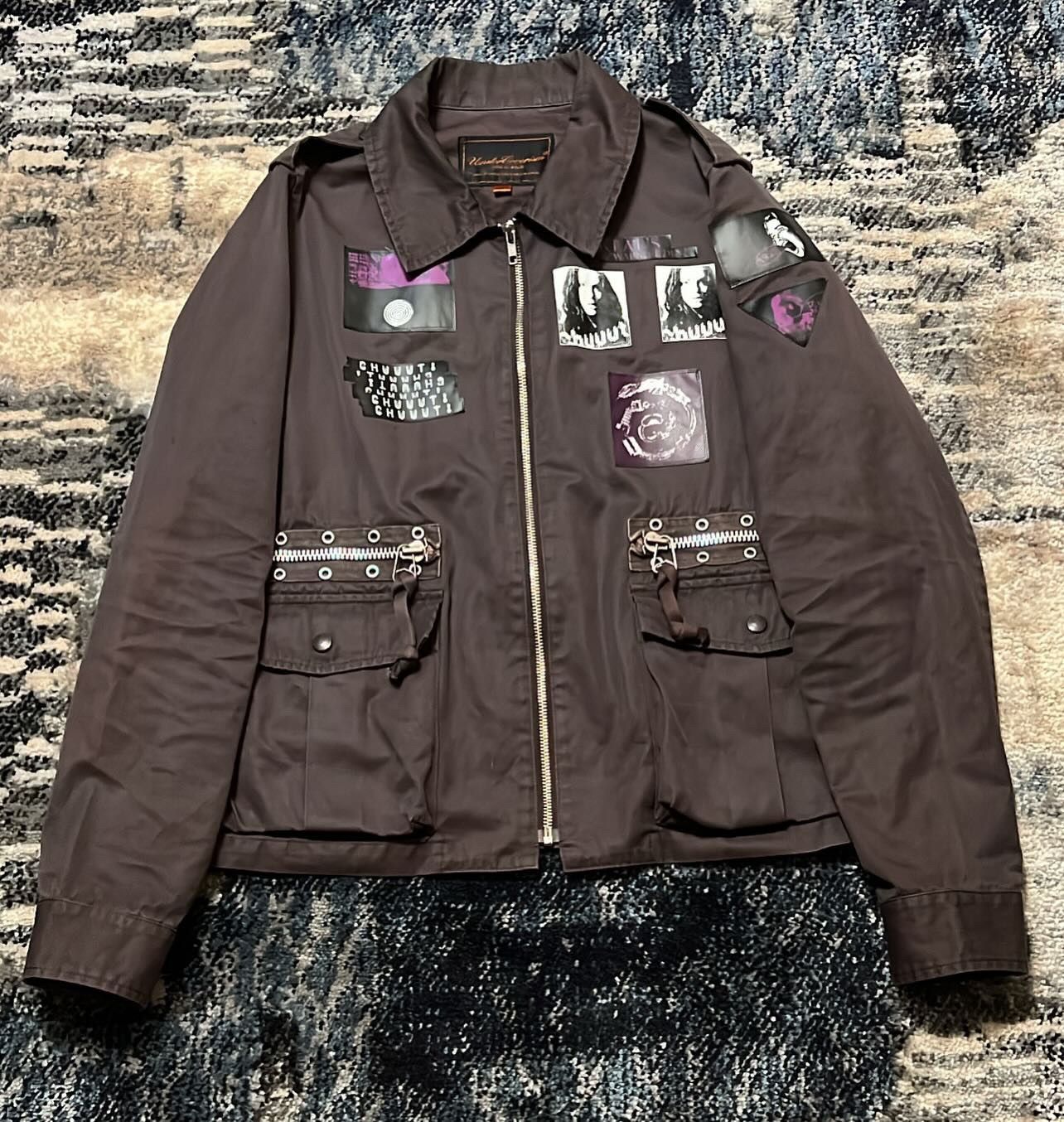 Undercover Undercover SS06 “T” Klaus / Chuuut Patch Work Jacket | Grailed