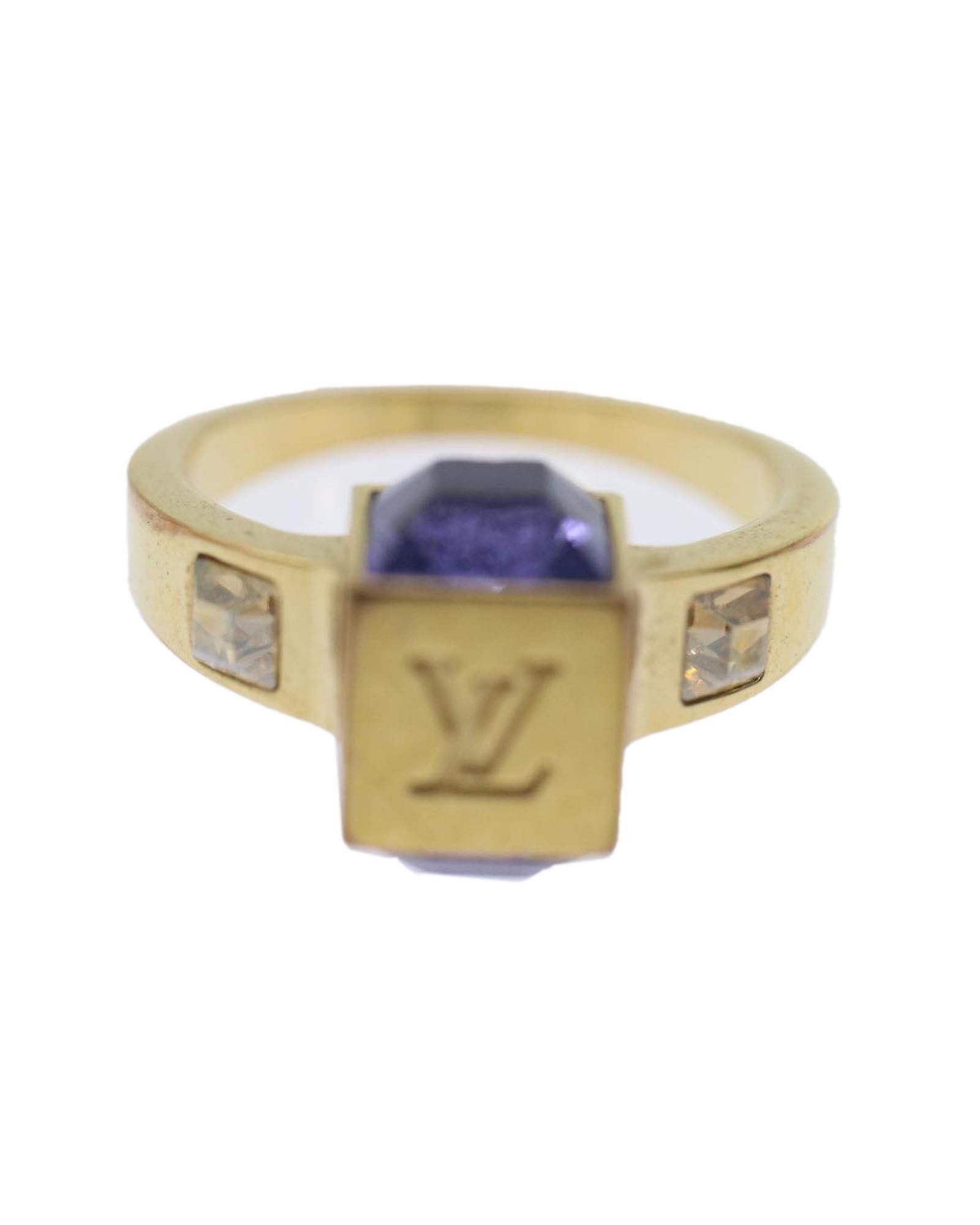 Louis Vuitton Gold Metal Louis Vuitton Ring | Grailed