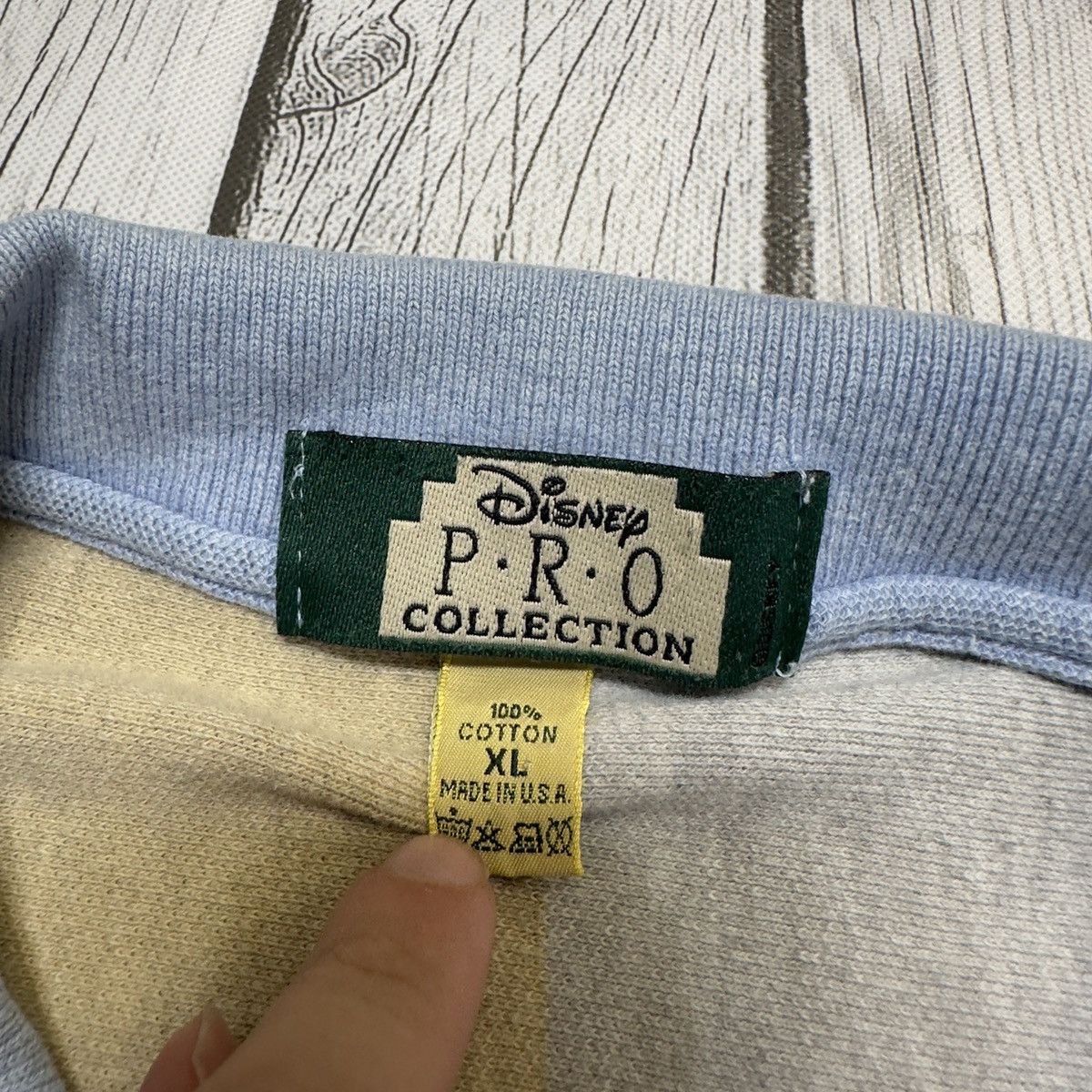 Disney × Mickey Mouse × Vintage Vintage Mickey Mouse Golf polo shirt ...