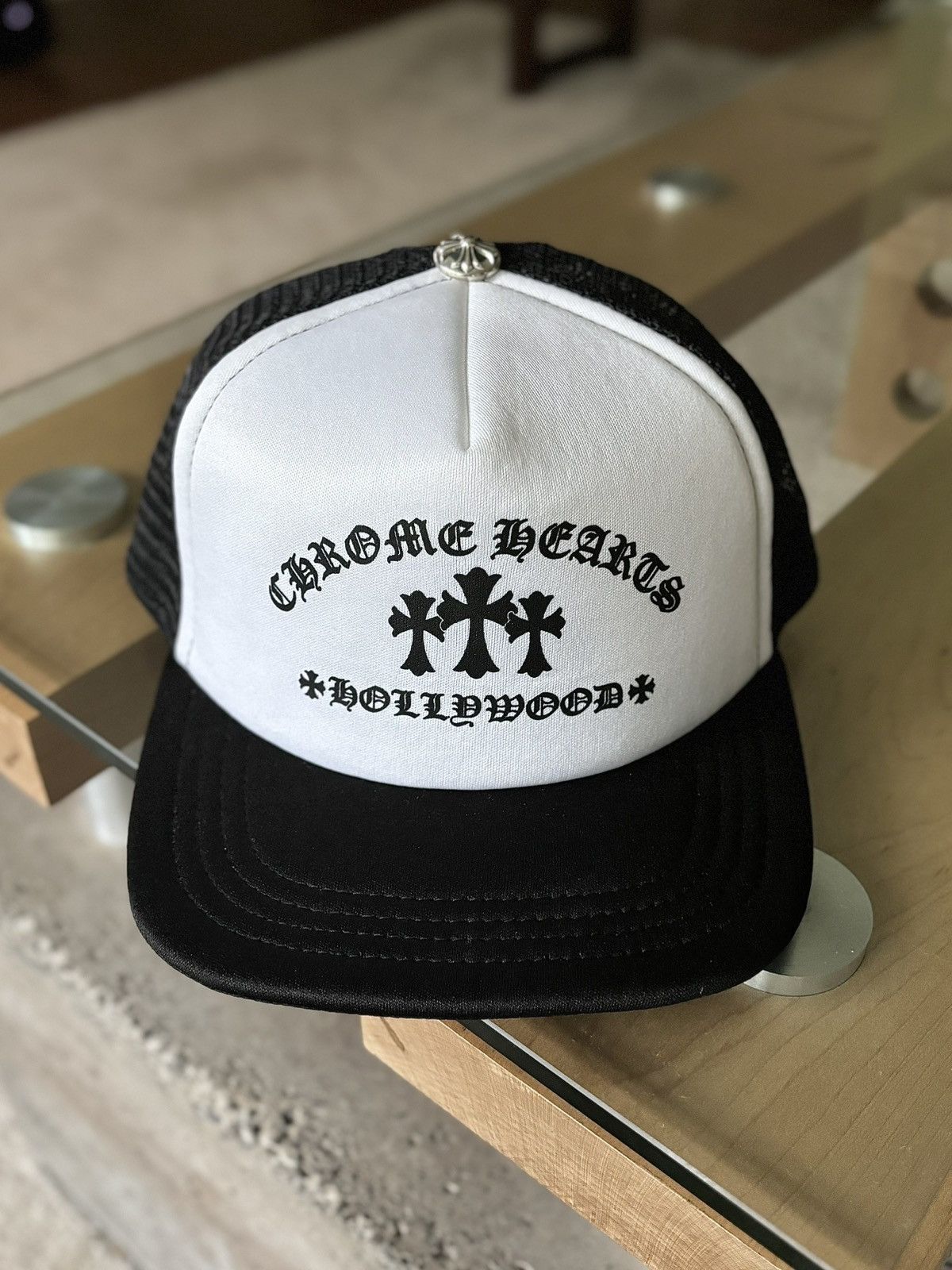 Chrome Hearts CHROME HEARTS KING TACO CROSS TRUCKER | Grailed