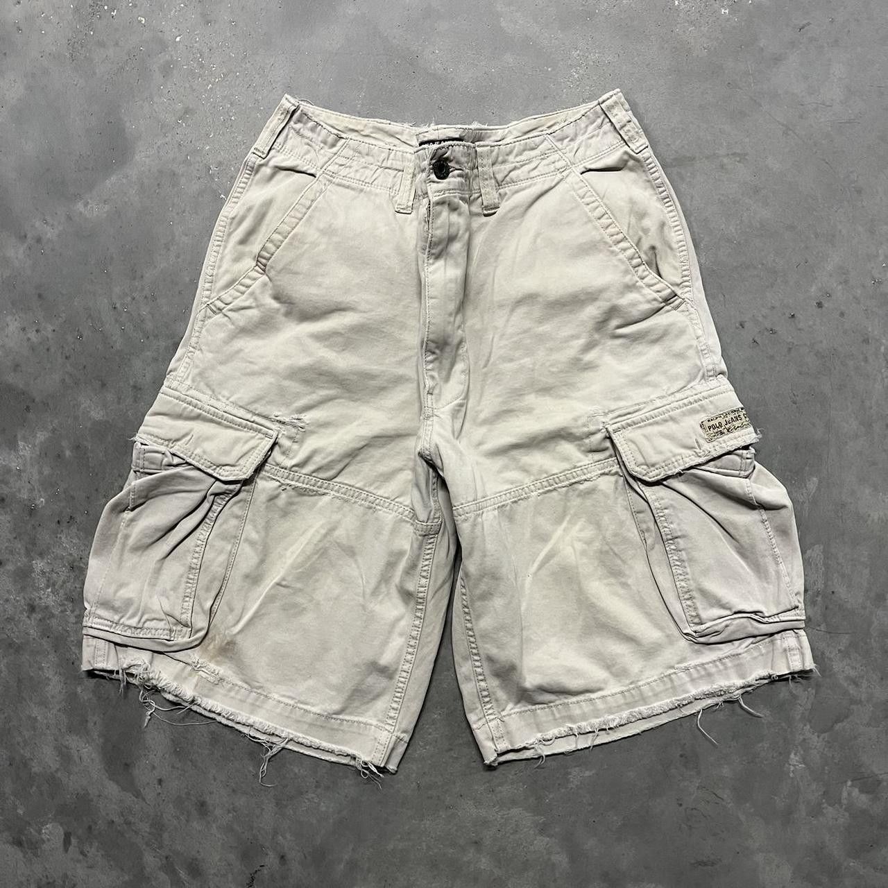Polo Ralph Lauren Vintage polo Ralph Lauren baggy cargo shorts | Grailed