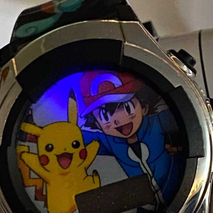 Pokemon Kids Pokemon Ash Pickachu Light Up Digital Kiddie Watch | Grailed