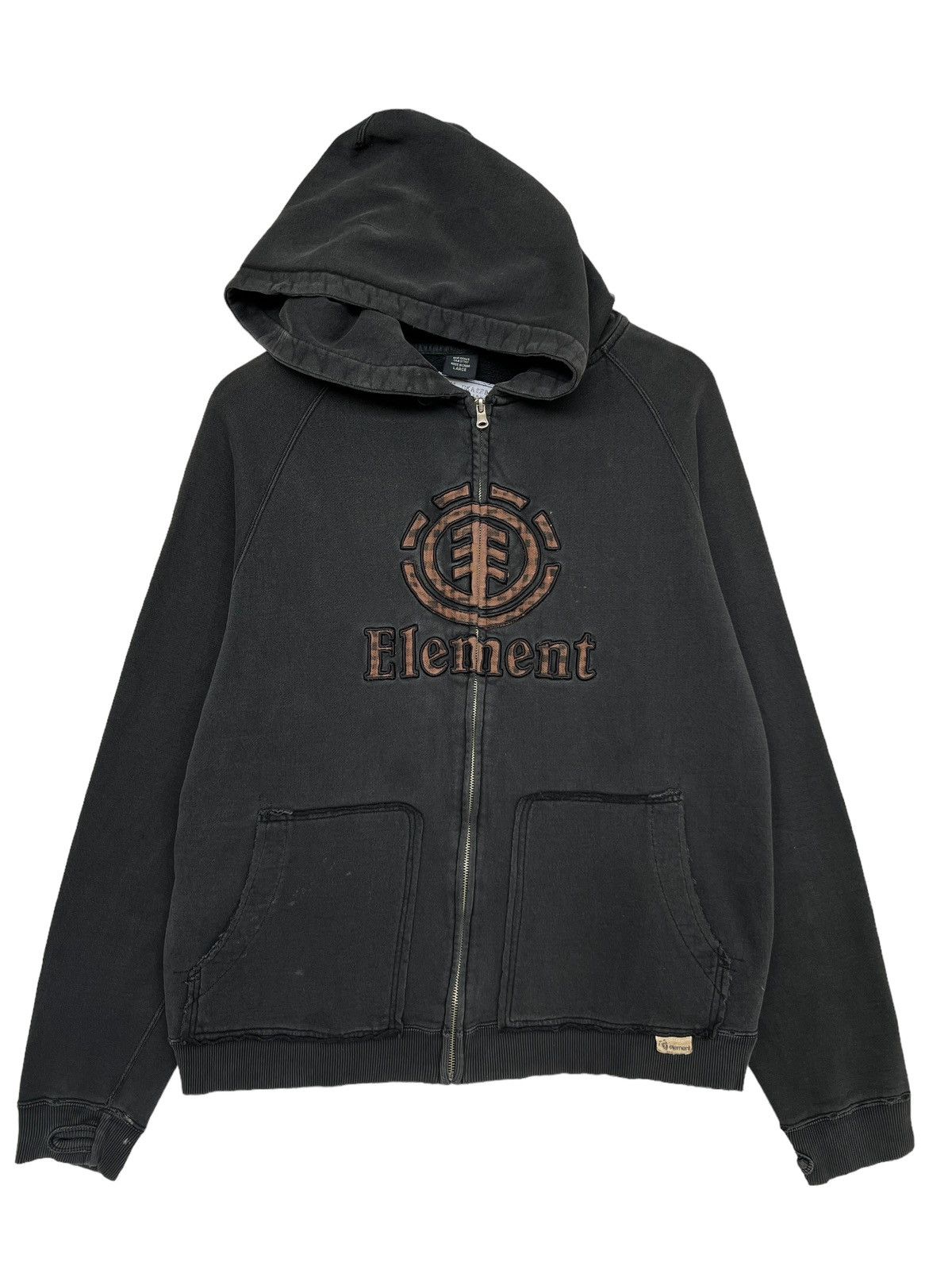 Element × Streetwear × Vintage Crazy Vintage Element Y2K Big Logo Baggy ...