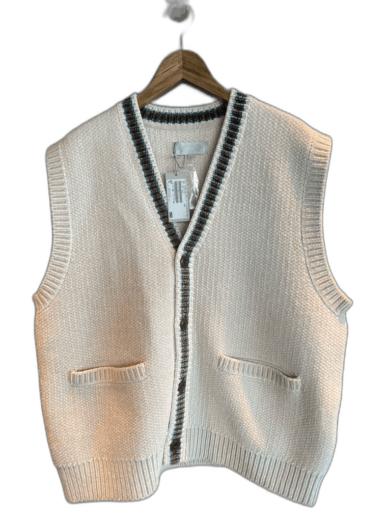 Kith Kith new beige knitted vest | Grailed
