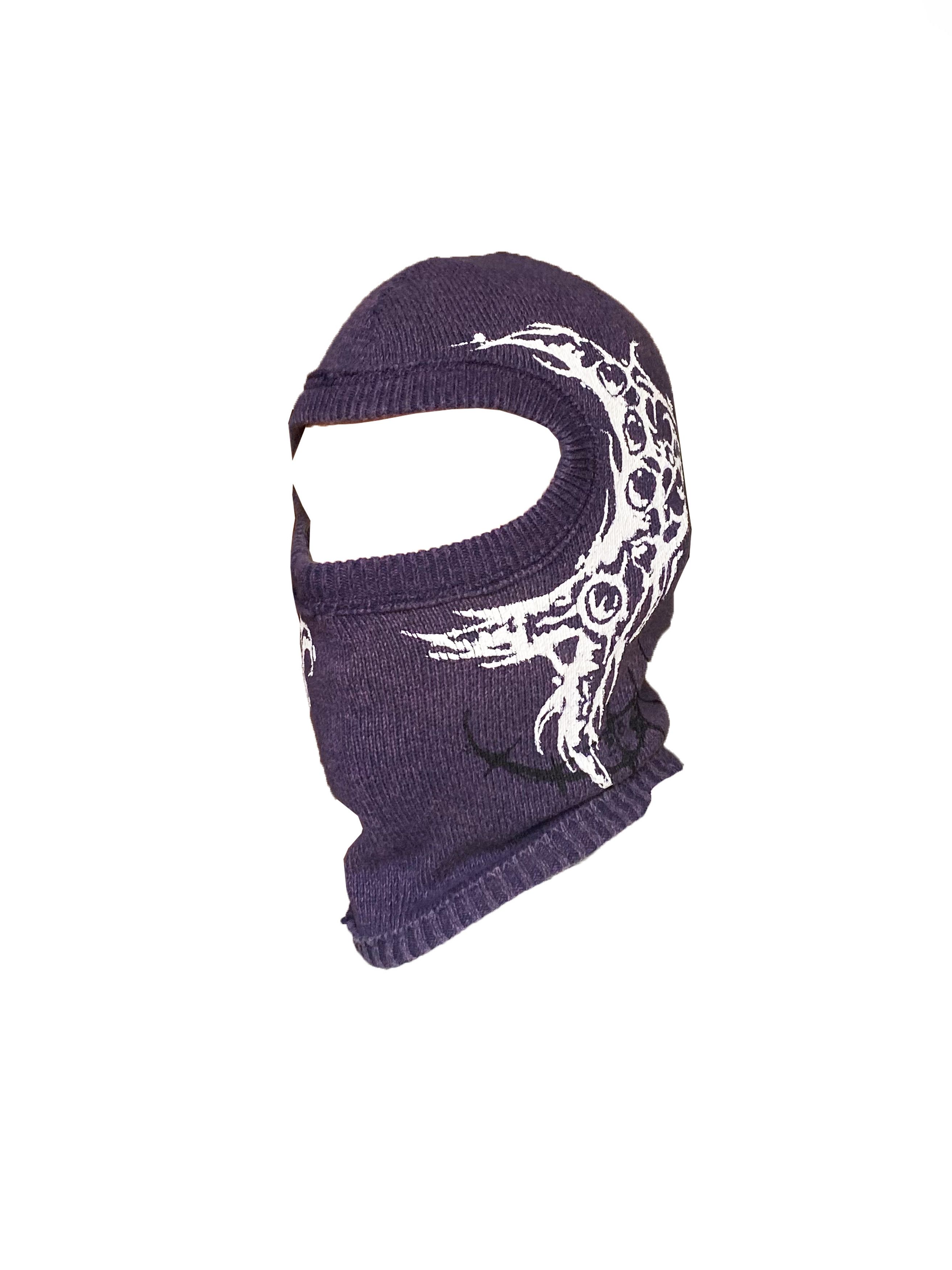 Other 1 OF 1 Custom Handmade Full Face Print Balaclava | Grailed