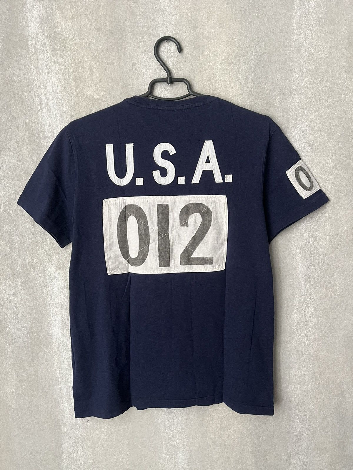 Ralph Lauren Vintage Ralph Lauren USA logos T-Shirt United States | Grailed