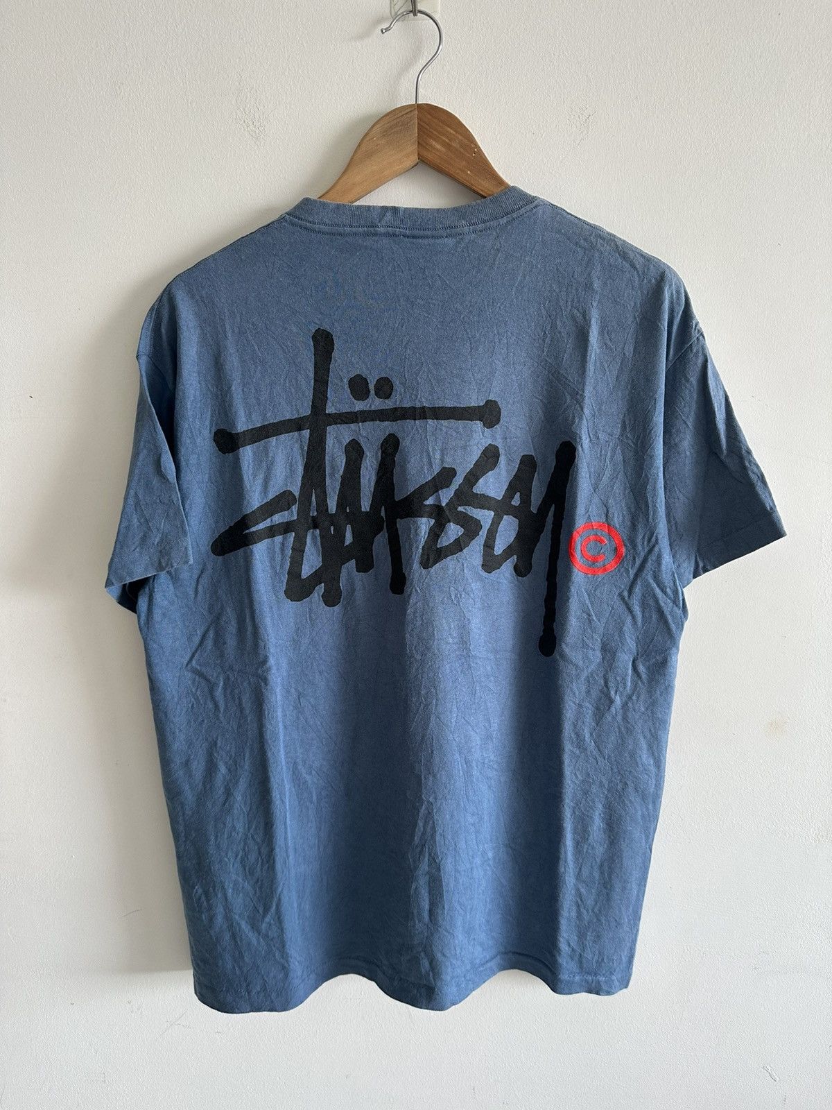 Vintage Vintage 90’s Stussy Signature Logo Streetwear USA | Grailed