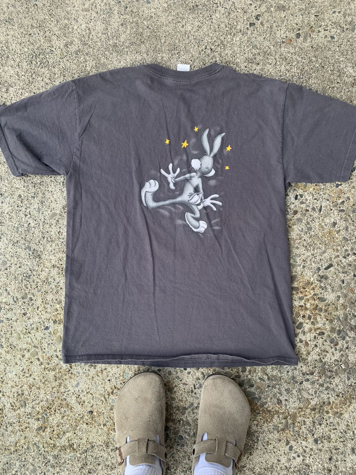 Vintage Looney Tunes Bugs Bunny puff print | Grailed