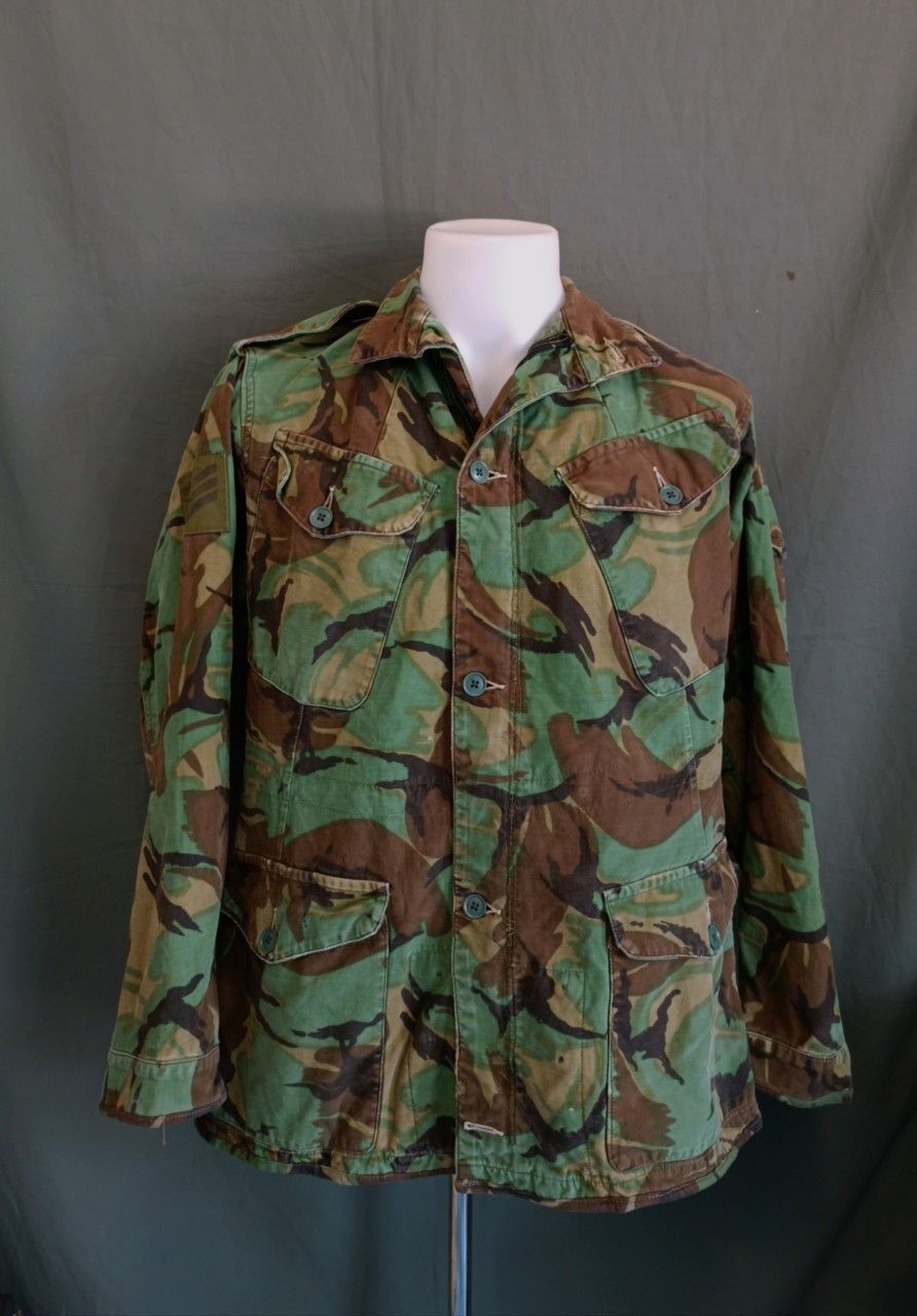 Military Vintage 1960s British Nato Army Pattern DPM Combat Jacket ...