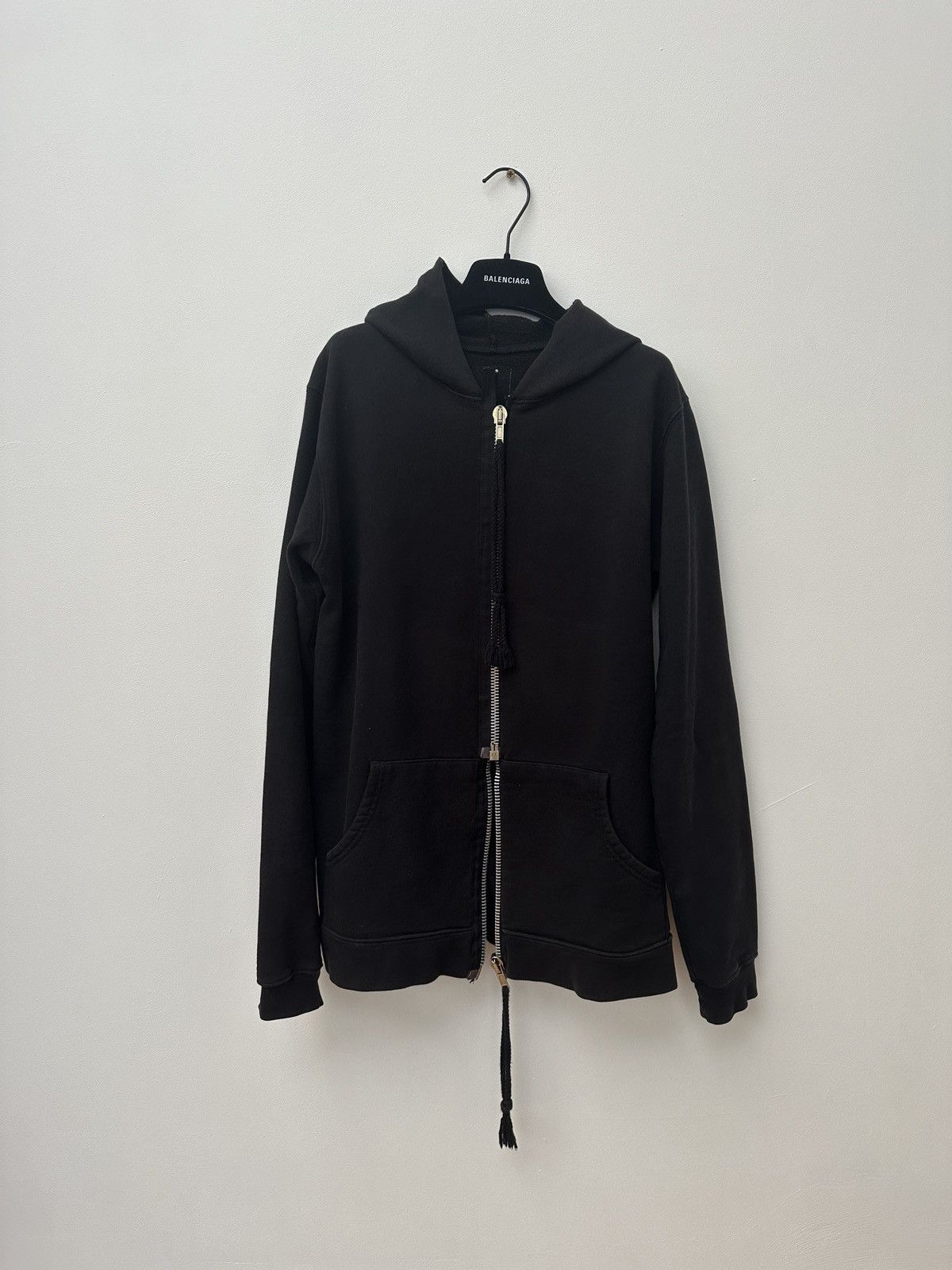 Rick Owens Rick Owens Slab Zip Up Hoodie | Grailed