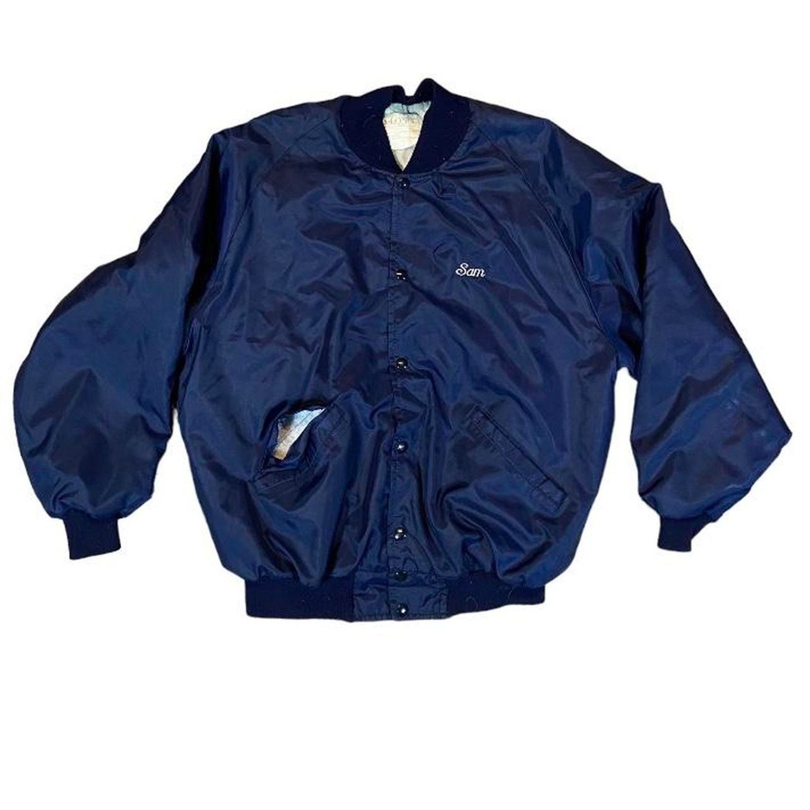 Hanes 80s coach jacket bomber usa | Grailed